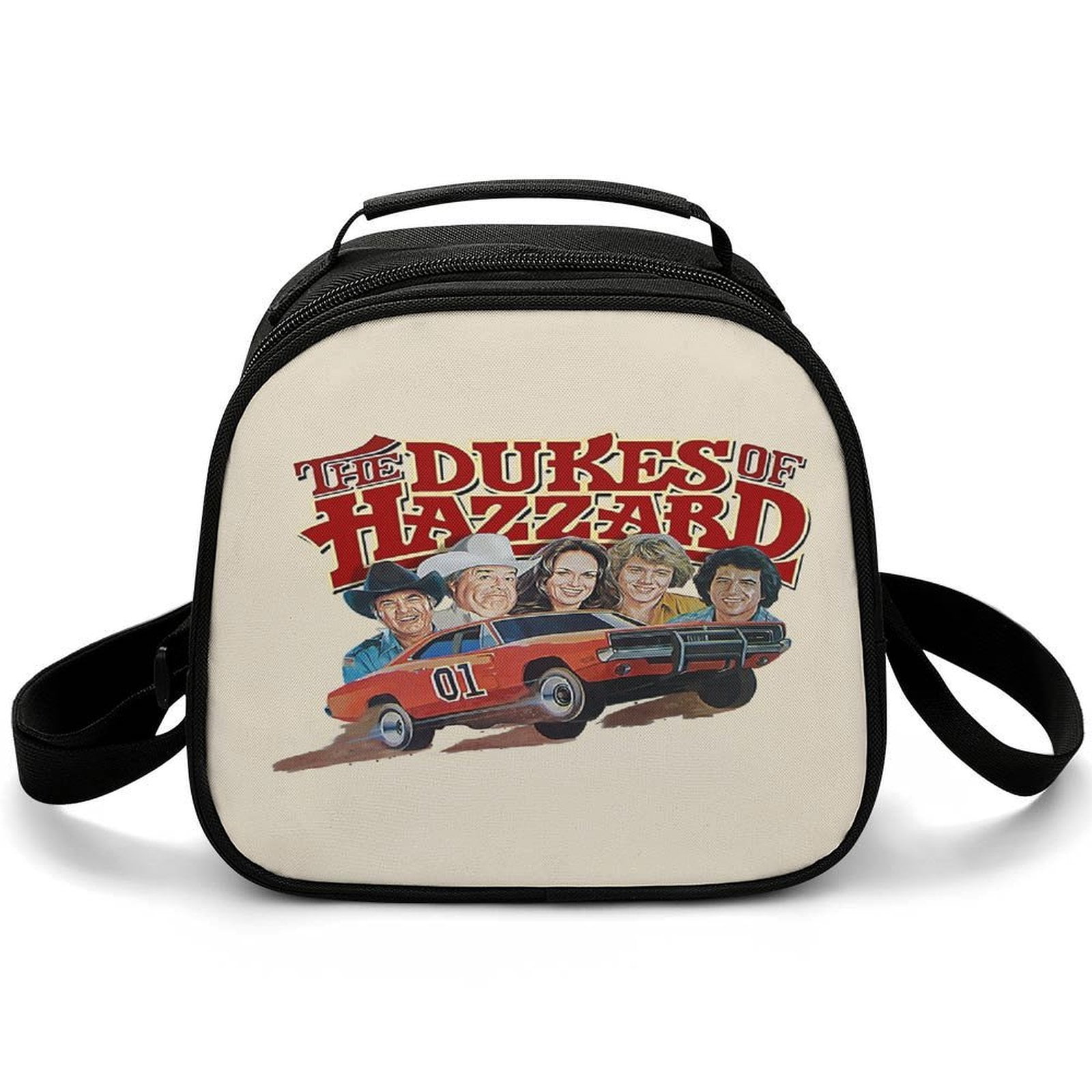 Dukes Orange Car Haz-zard Lunch Box with Portable Tableware Lunch Bag ...
