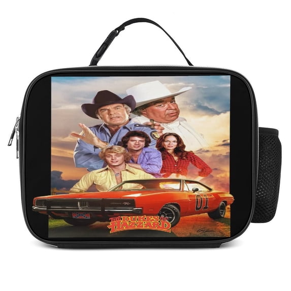 Dukes Orange Car Haz-zard Reusable Lunch Bento Box Insulated Portable ...