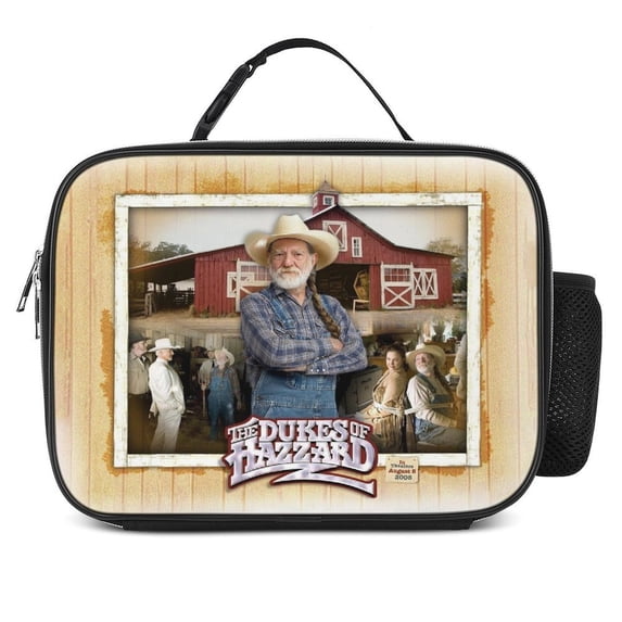 Dukes Orange Car Haz-zard Reusable Lunch Bento Box Insulated Portable ...