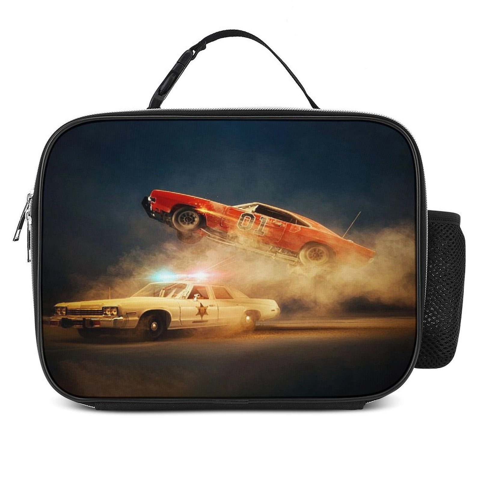 Dukes Orange Car Haz-zard Reusable Lunch Bento Box Insulated Portable ...