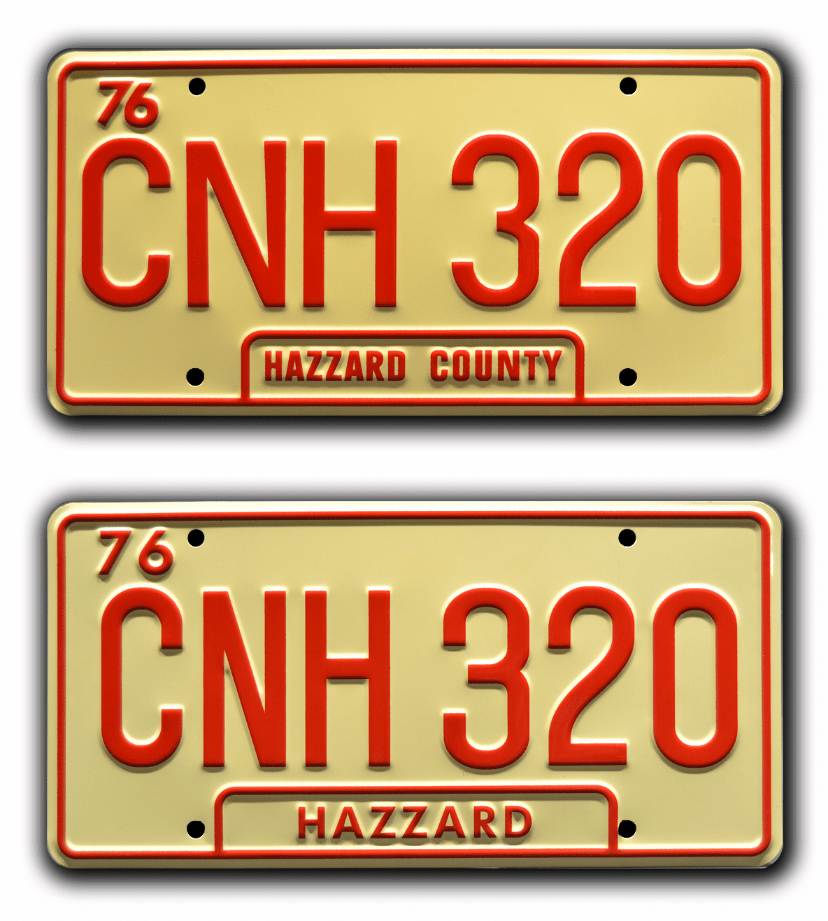 Dukes of Hazzard | General Lee | CNH 320 + GA CNH 320 | Metal Stamped ...
