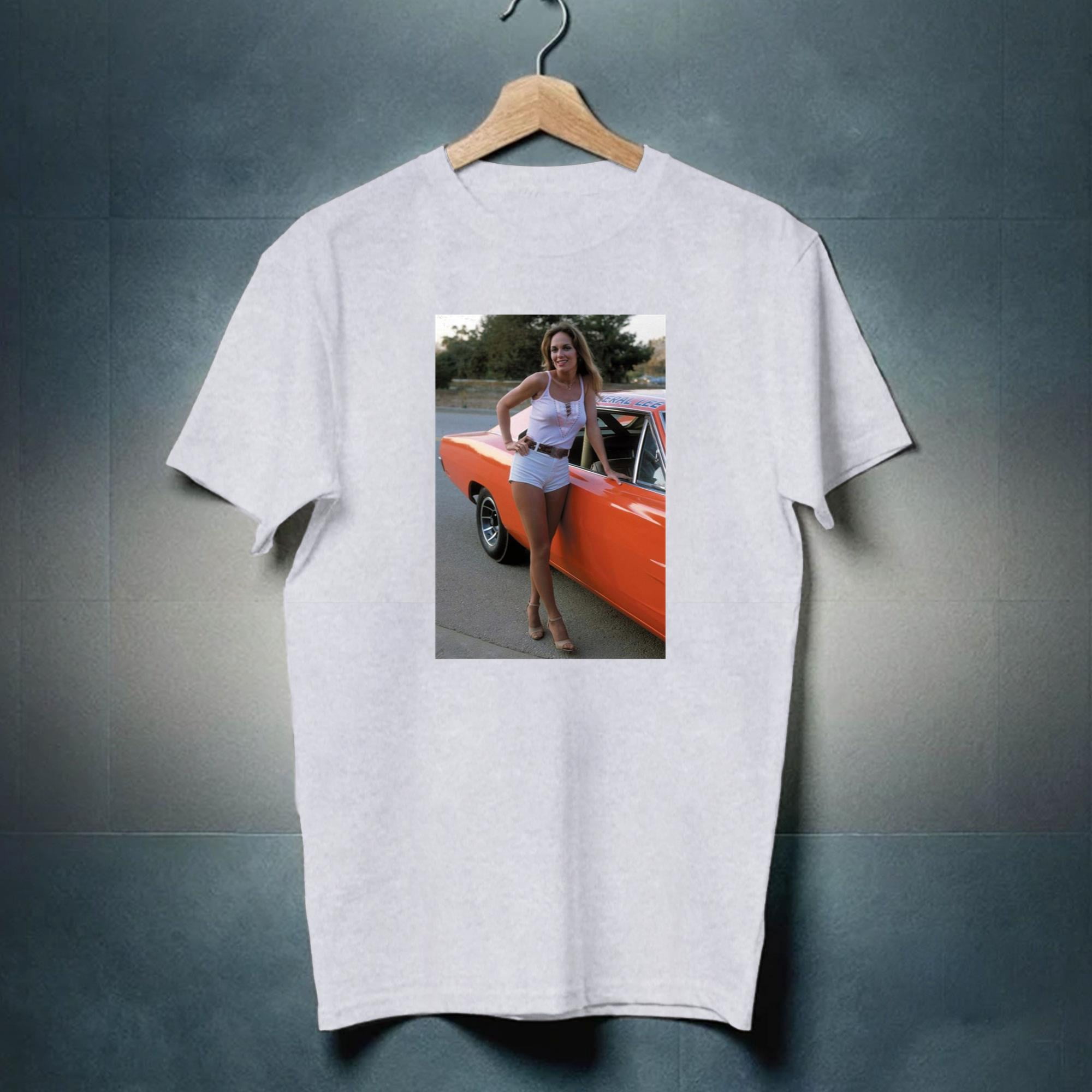 Dukes of Hazzard Sexy Catherine Bach Daisy Duke Unisex Heavy Cotton Tee ...