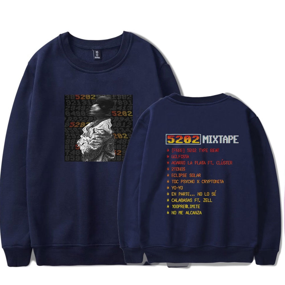 Duki 5202 Mixtape Merch Long Sleeve Crewneck Sweatshirt For Men/Women ...