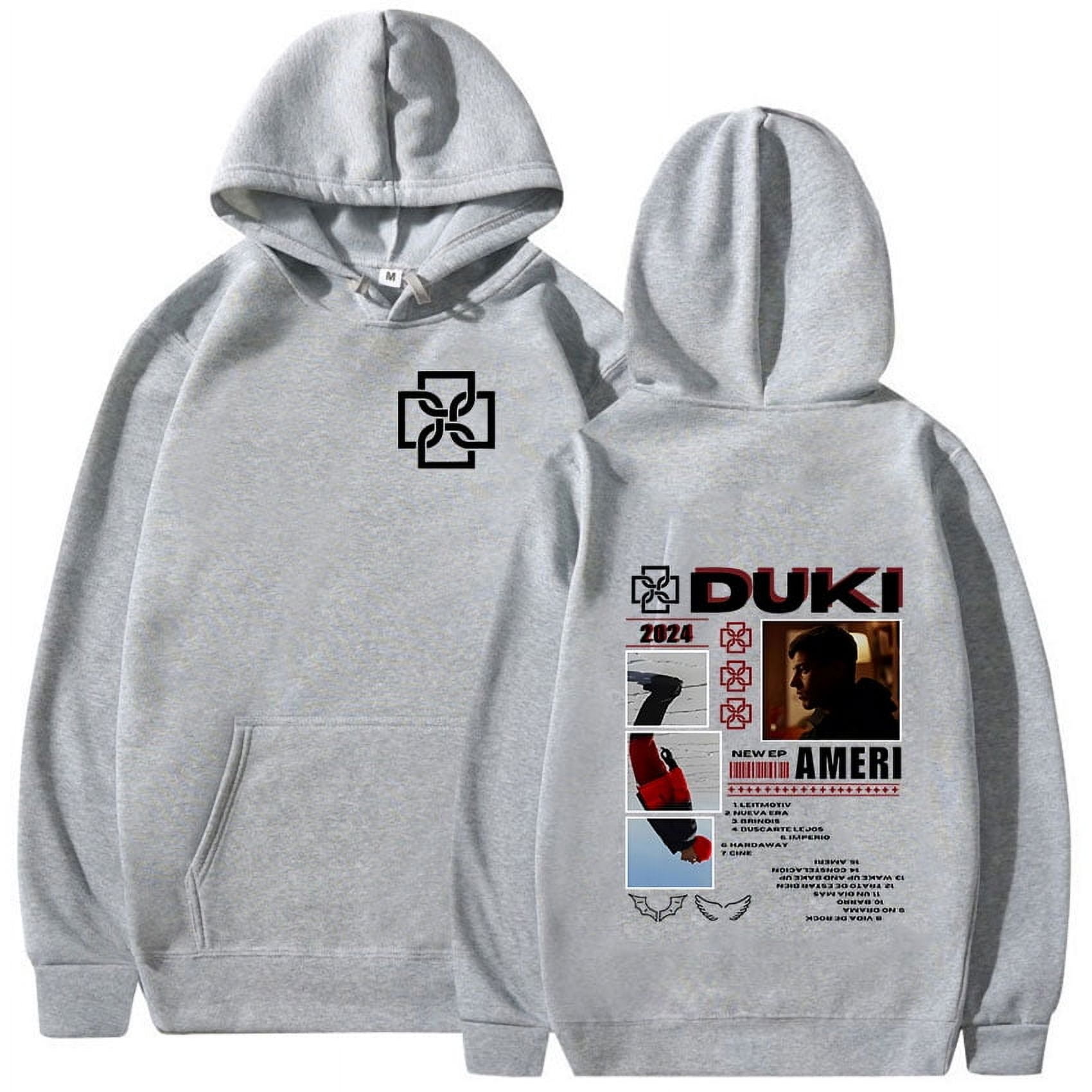 Duki ADA Tour Unisex Hip Hop Oversized Pullover Hoodie - Vintage ...