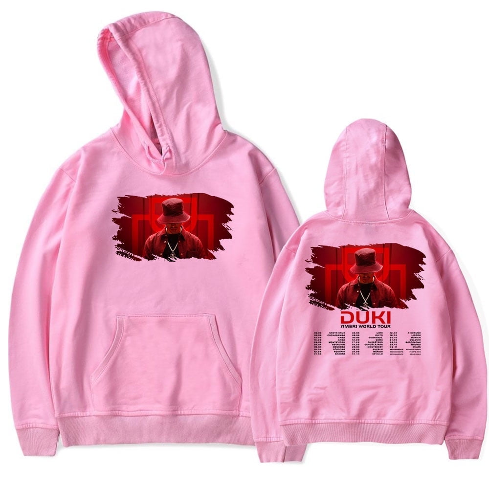 Duki Ameri Tour Merch Hoodies Women Men Casual Long Sleeve Sweatshirt Fashion Clothes - Walmart.com