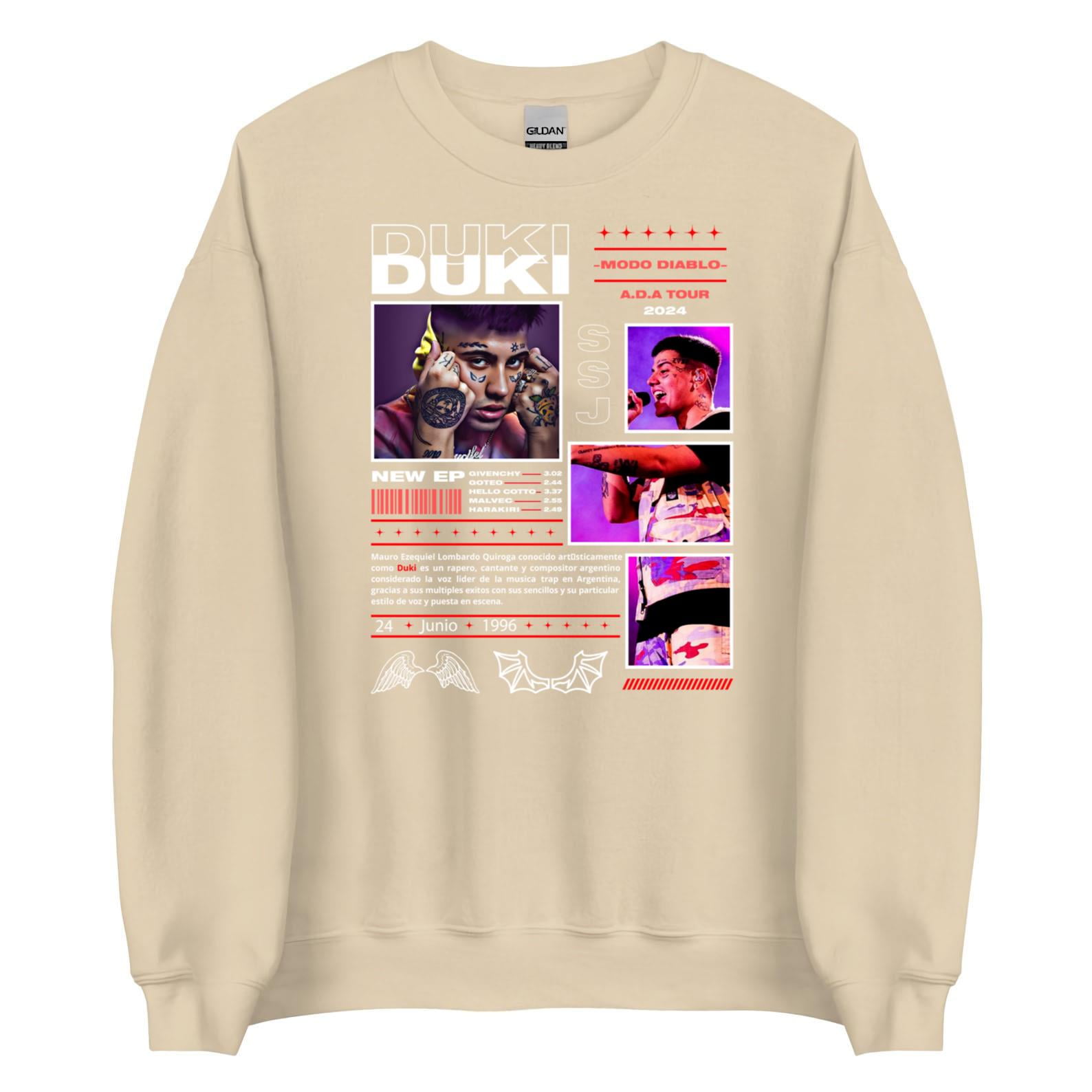 Duki Hiphop PNG T-shirt Duki Vintage Sweatshirt T-shirt Sublimation ...
