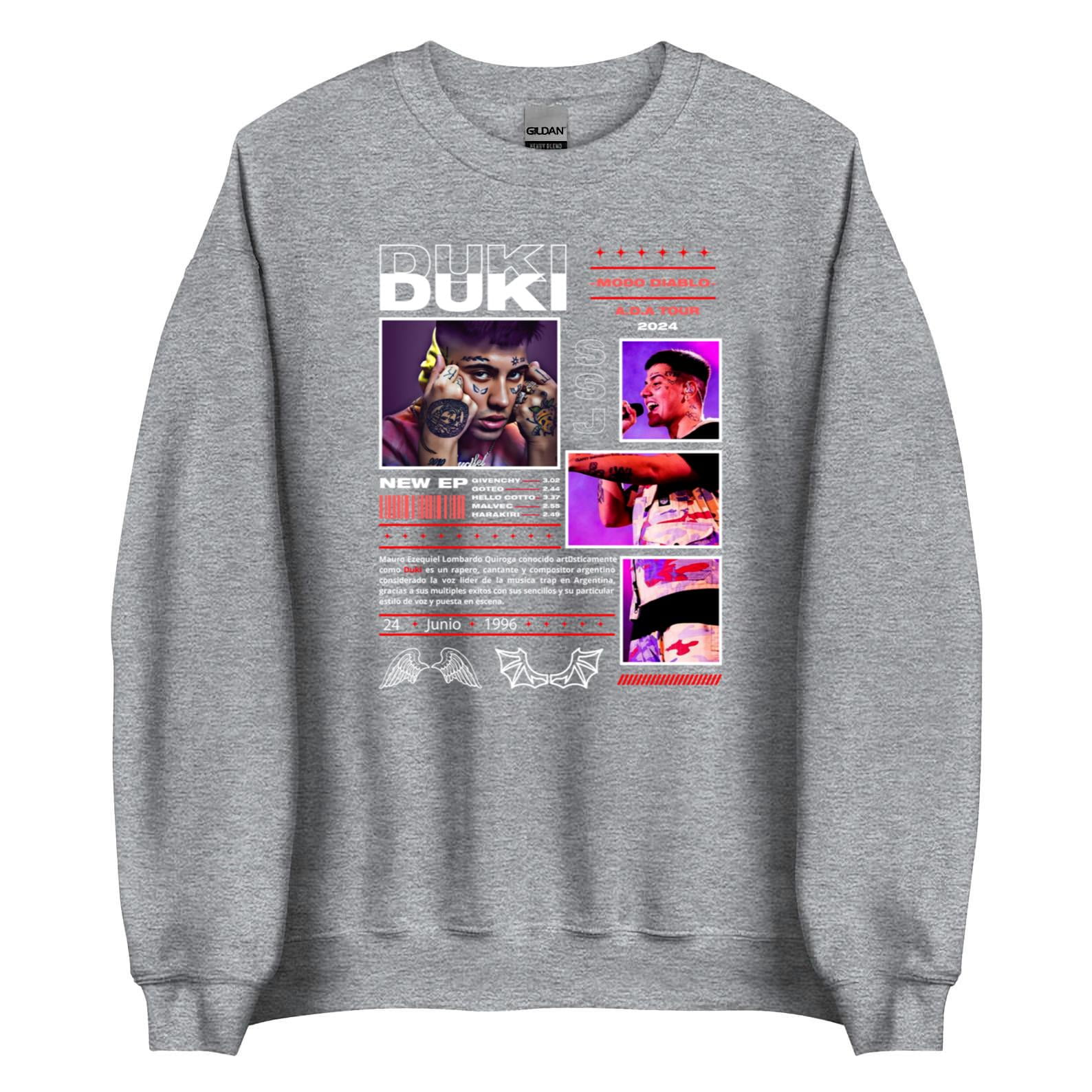 Duki Hiphop PNG T-shirt Duki Vintage Sweatshirt T-shirt Sublimation ...