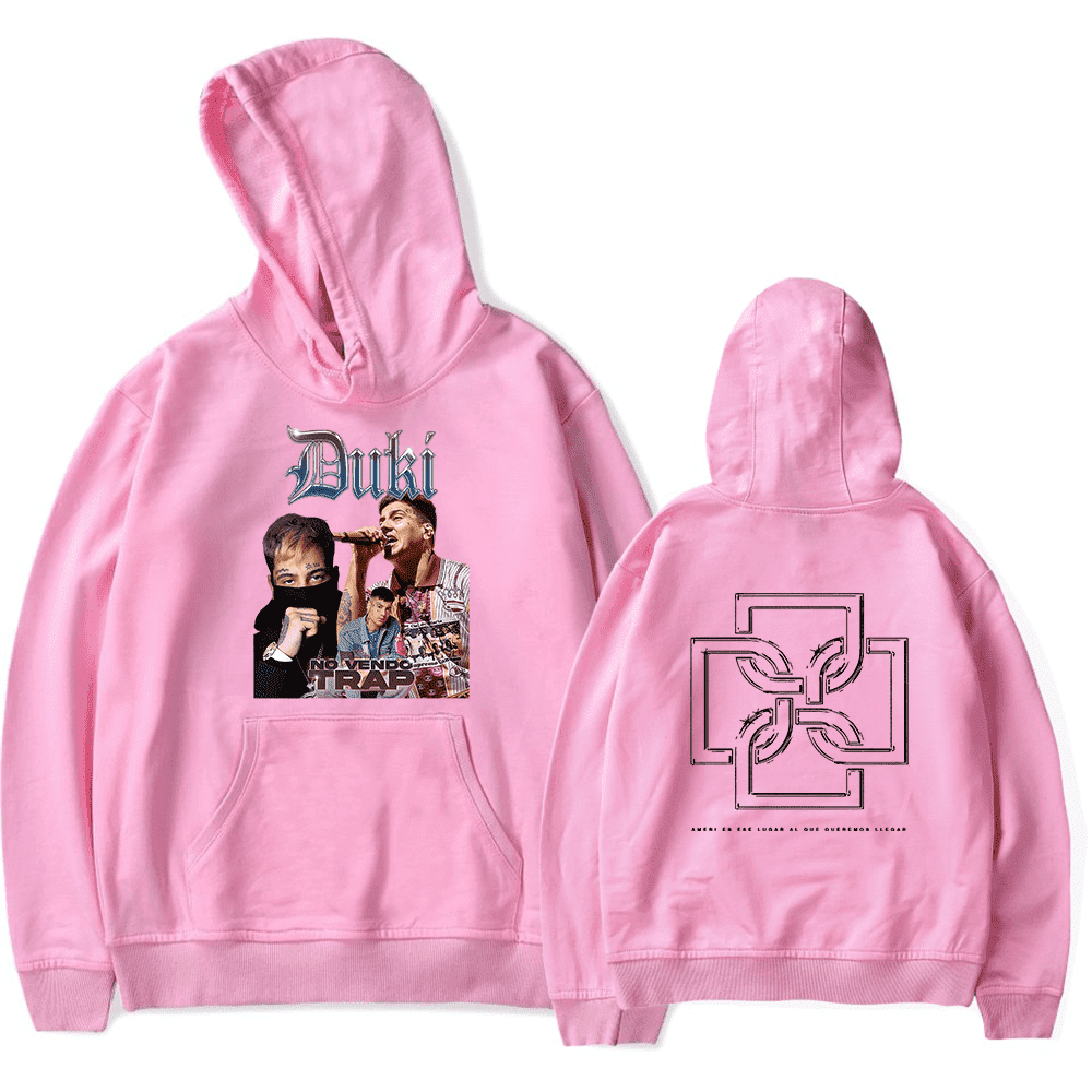 Duki Merch Hoodie Photo Printed Logo Hoodies Long Sleeve Rapper Men ...