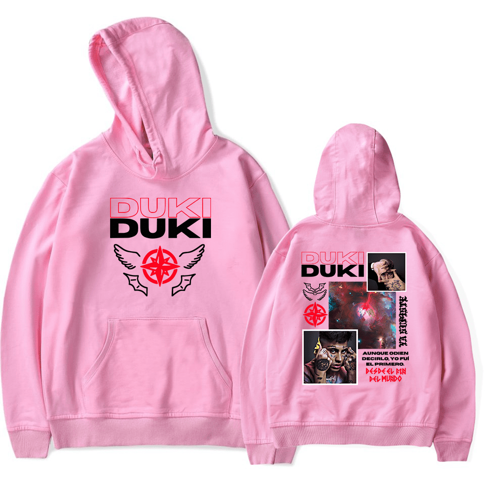 Duki Merch Wings Star Classic Graphic Hoodie Long Sleeve Fan Merch ...