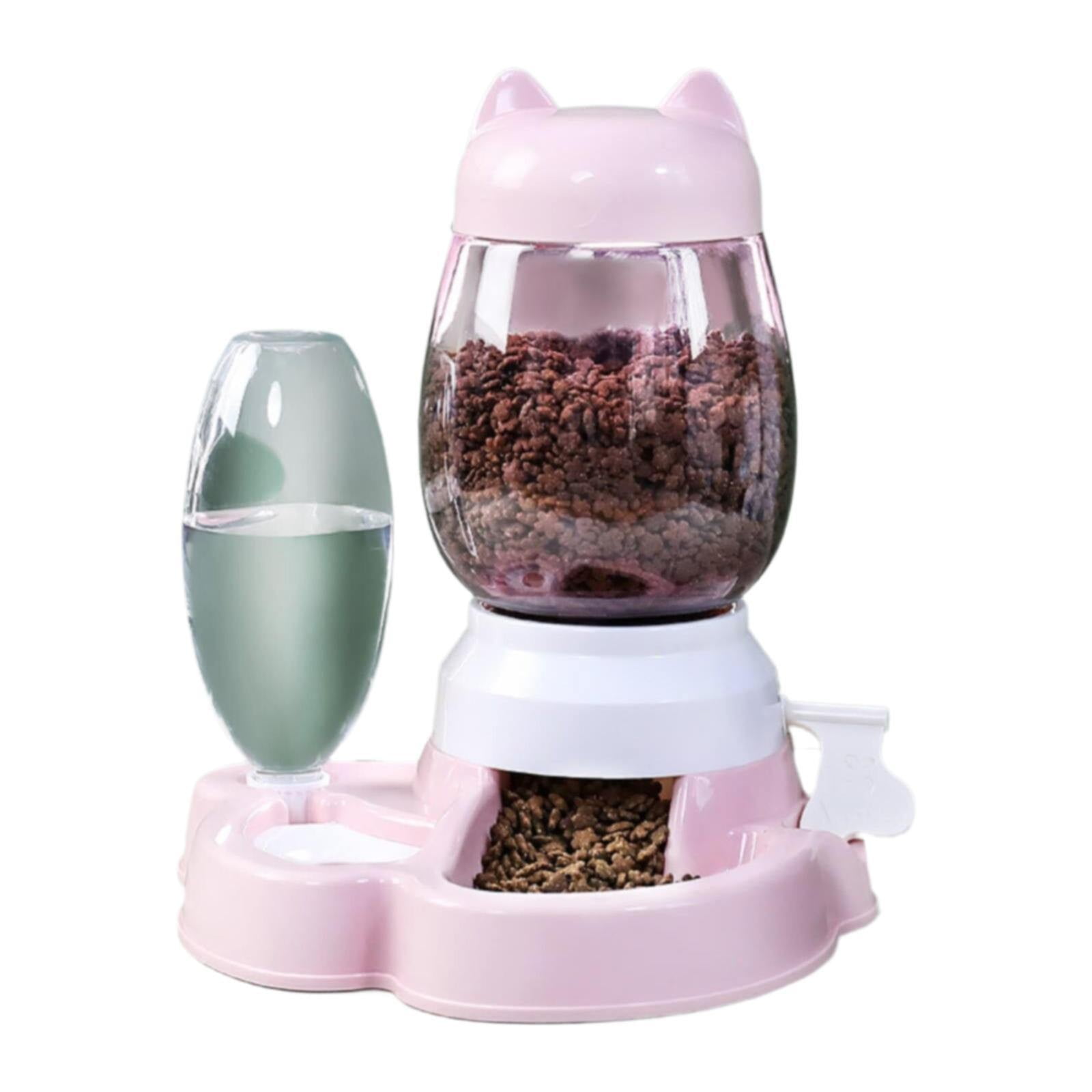 Duklien Automatic Feeders Automatic Feeder and Water Dispenser Set Food ...