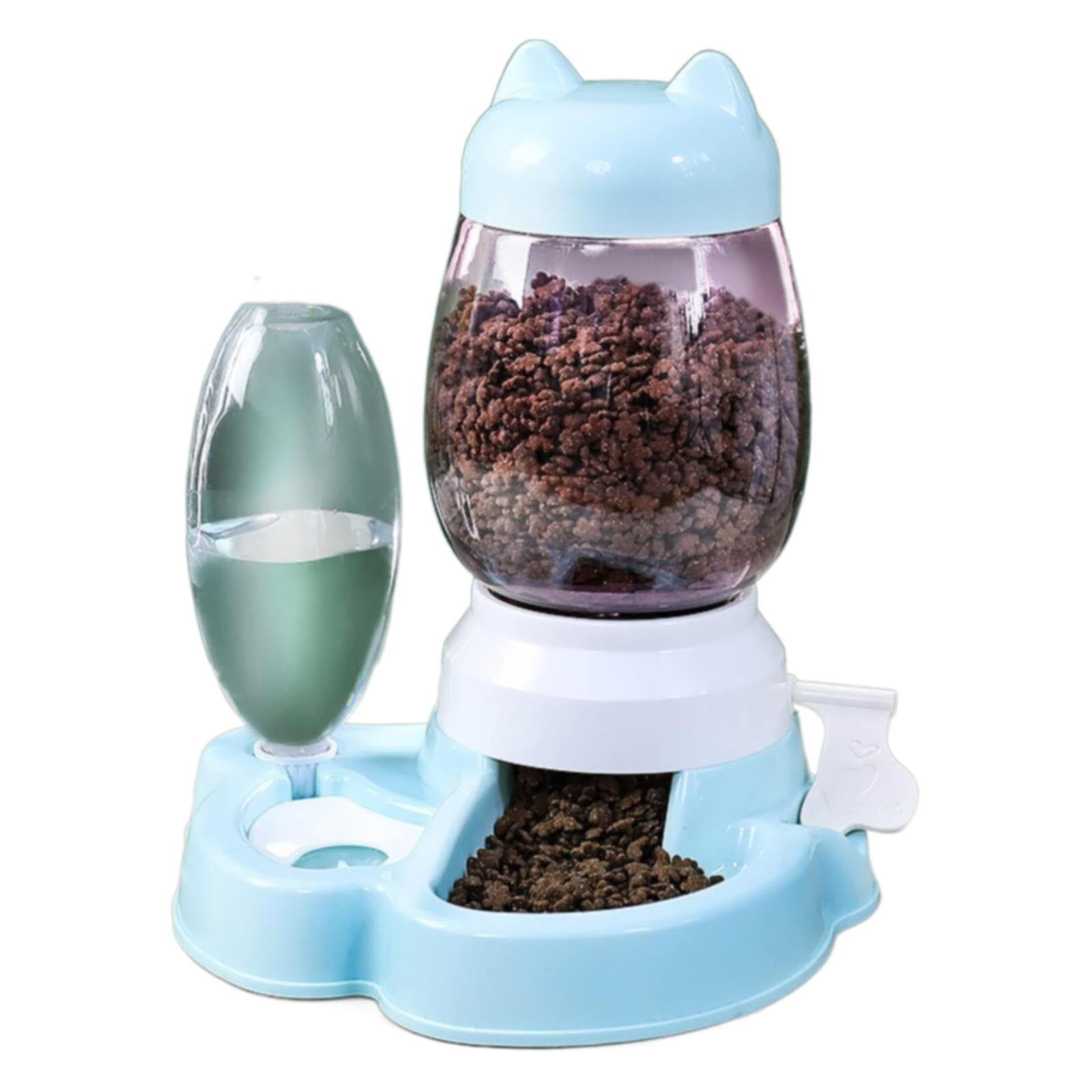 Duklien Automatic Feeders Automatic Feeder and Water Dispenser Set Food ...