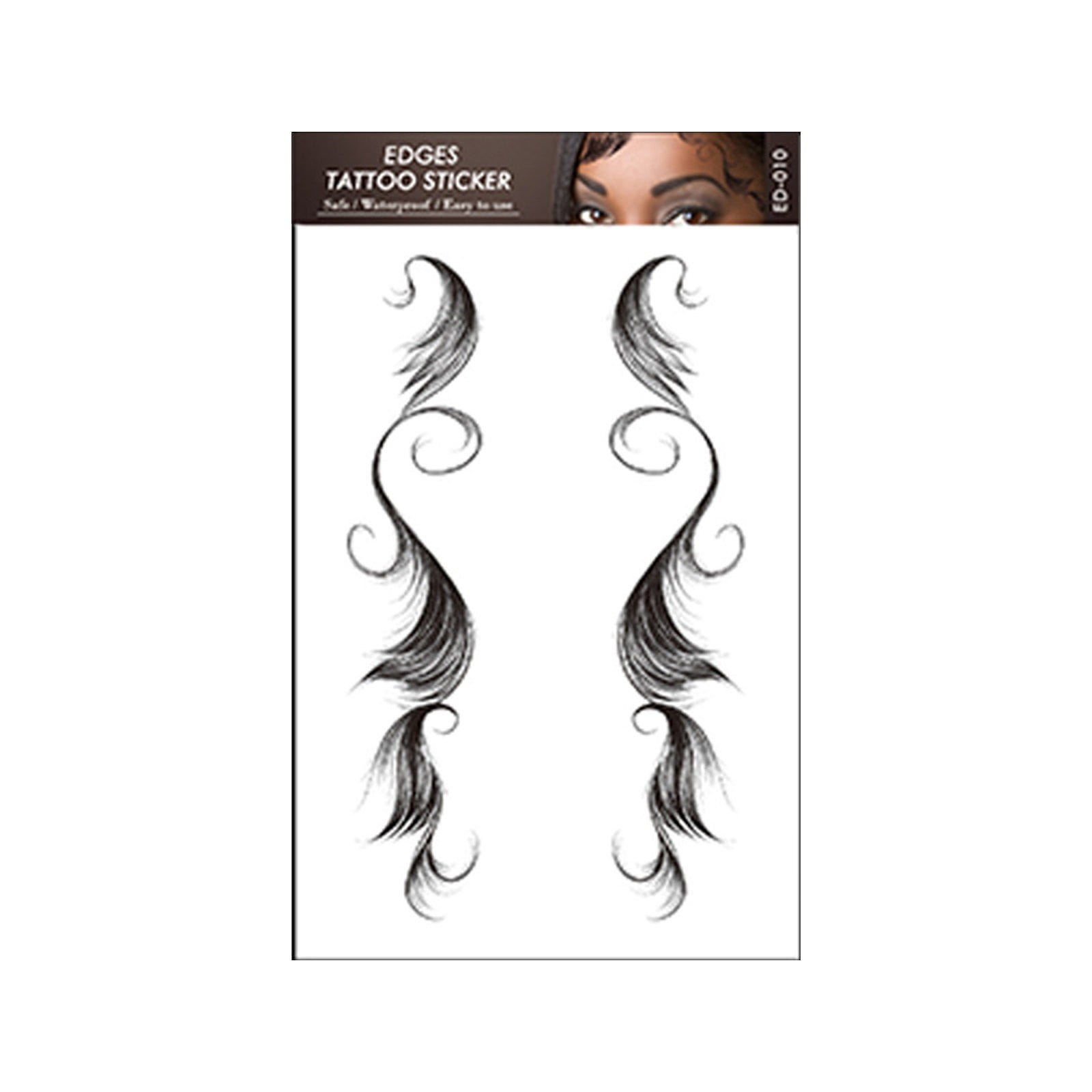 Duklien Bangs Sticker 18 Styles Popular Waterproof Fake Hair Fringe ...