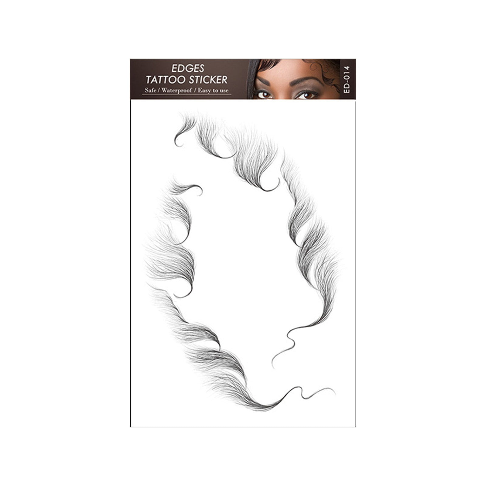 Duklien Bangs Sticker 18 Styles Popular Waterproof Fake Hair Fringe ...