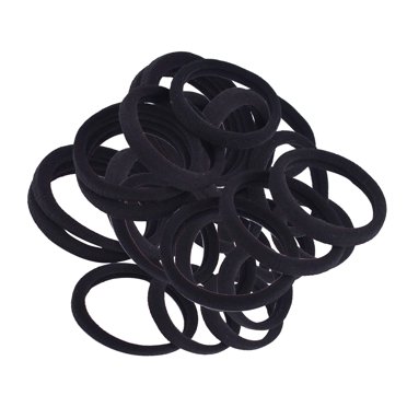 Goody Ouchless Polyband Elastics Brunette 50 count - Walmart.com