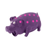 Kiddopark Squeaky Pig Dog Toys, 2 Pack Durable Natural Latex Squeaker ...