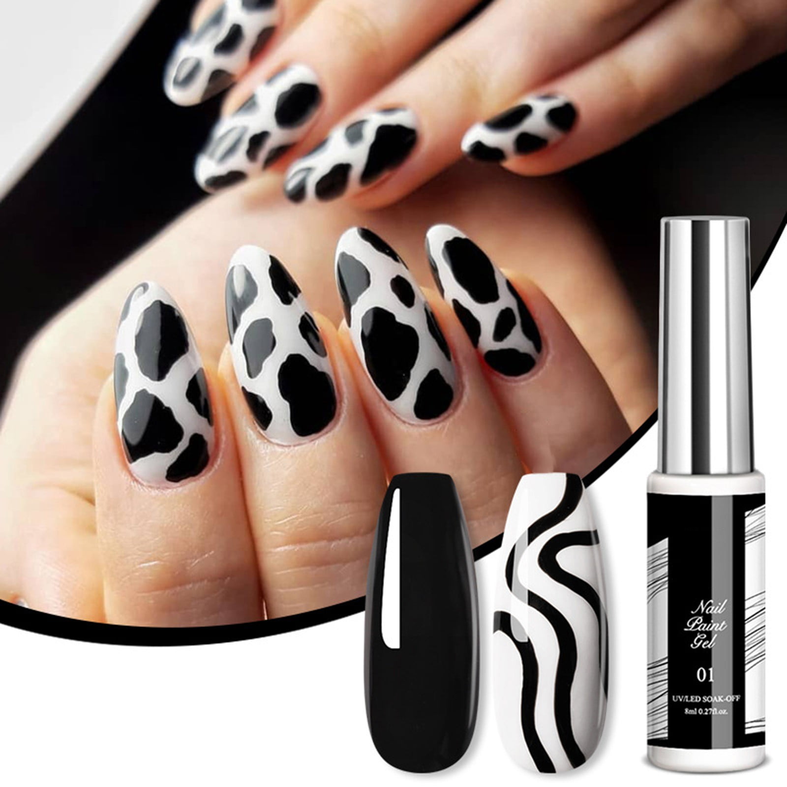 Duklien Nail Polish Nail Polishing Gel Nail Lacquer Set for Nail Design ...