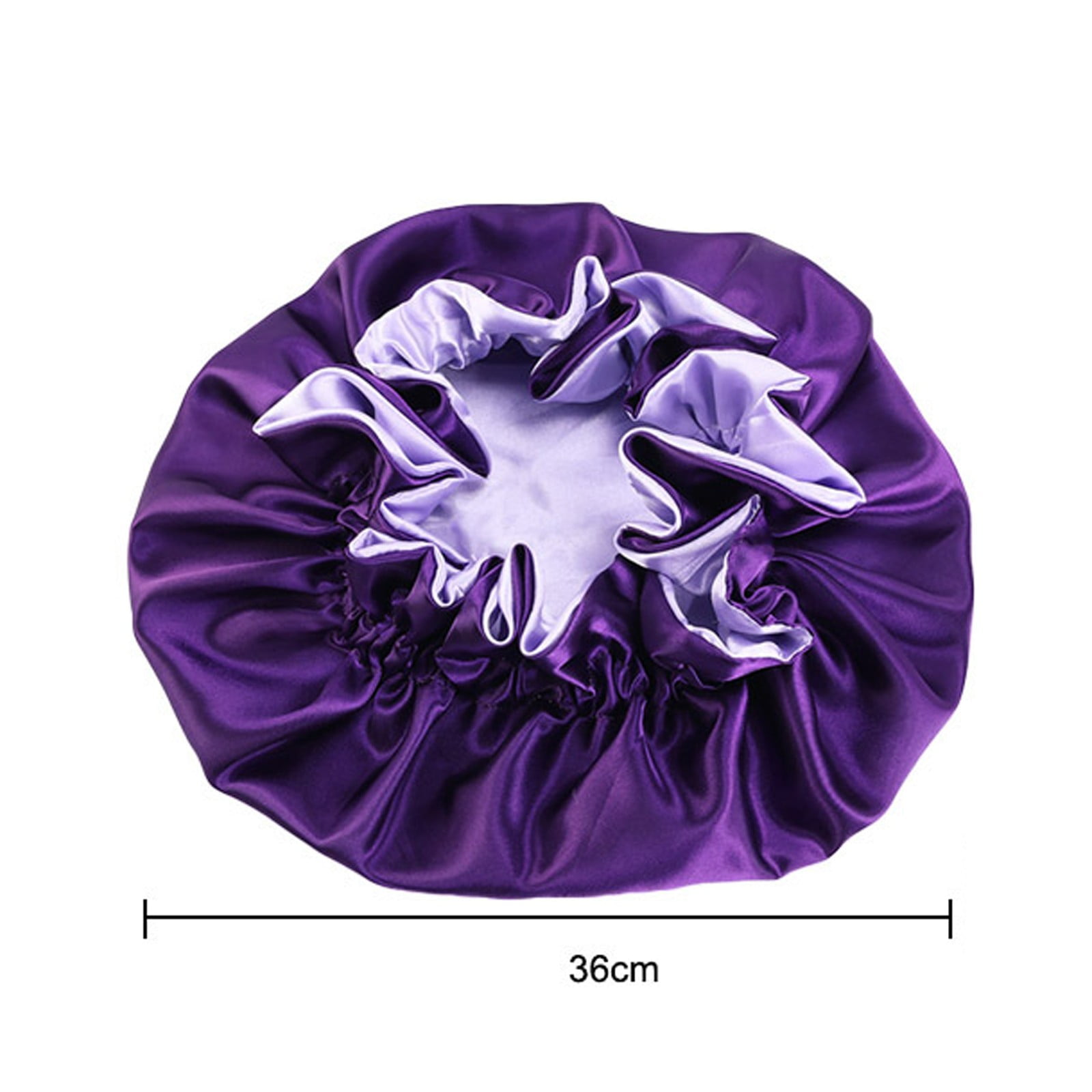 Duklien Silk Satin Bonnet Hair Wrap Bonnet With Elastic Band Double ...