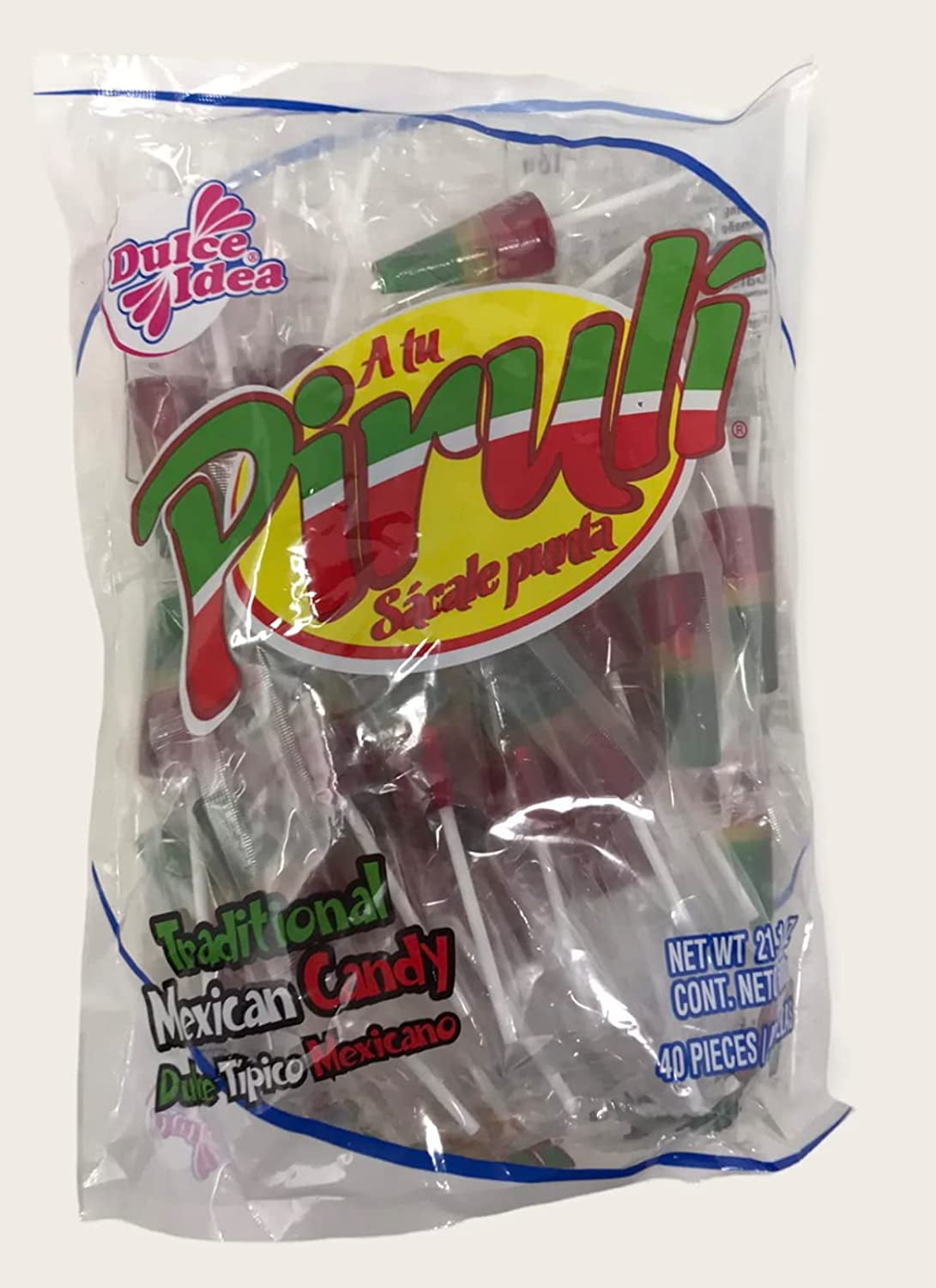 Dulce Idea Lollipops Piruli 40 ct - Walmart.com