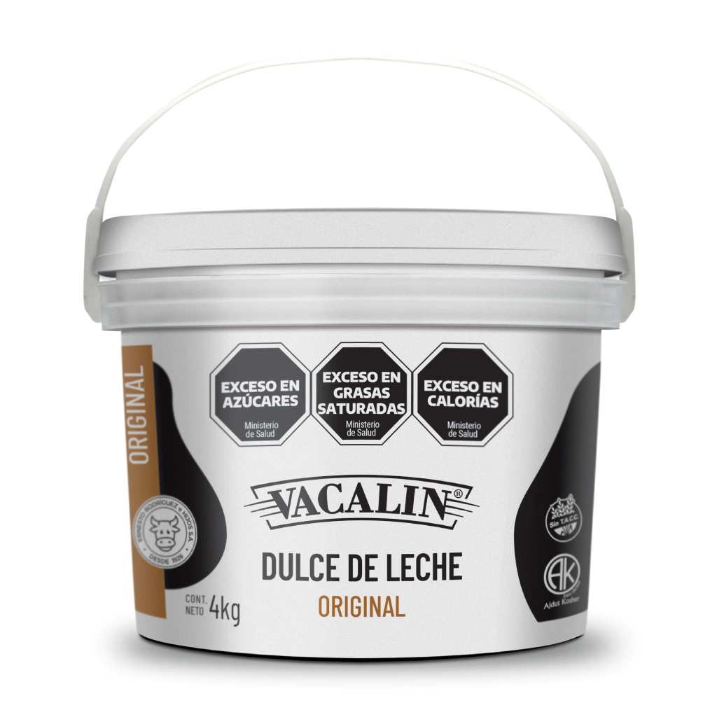 Dulce de Leche Vacalin Tradicional 4kg - Walmart.com