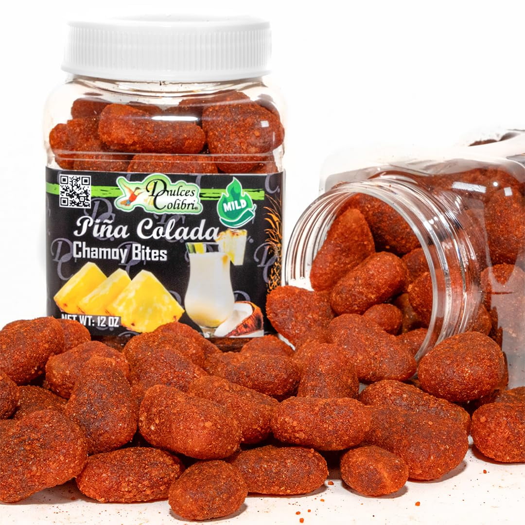 Dulces Colibri - Pina SBF3 Colada Chamoy Bites | PREMIUM | MEDIUM SPICY ...