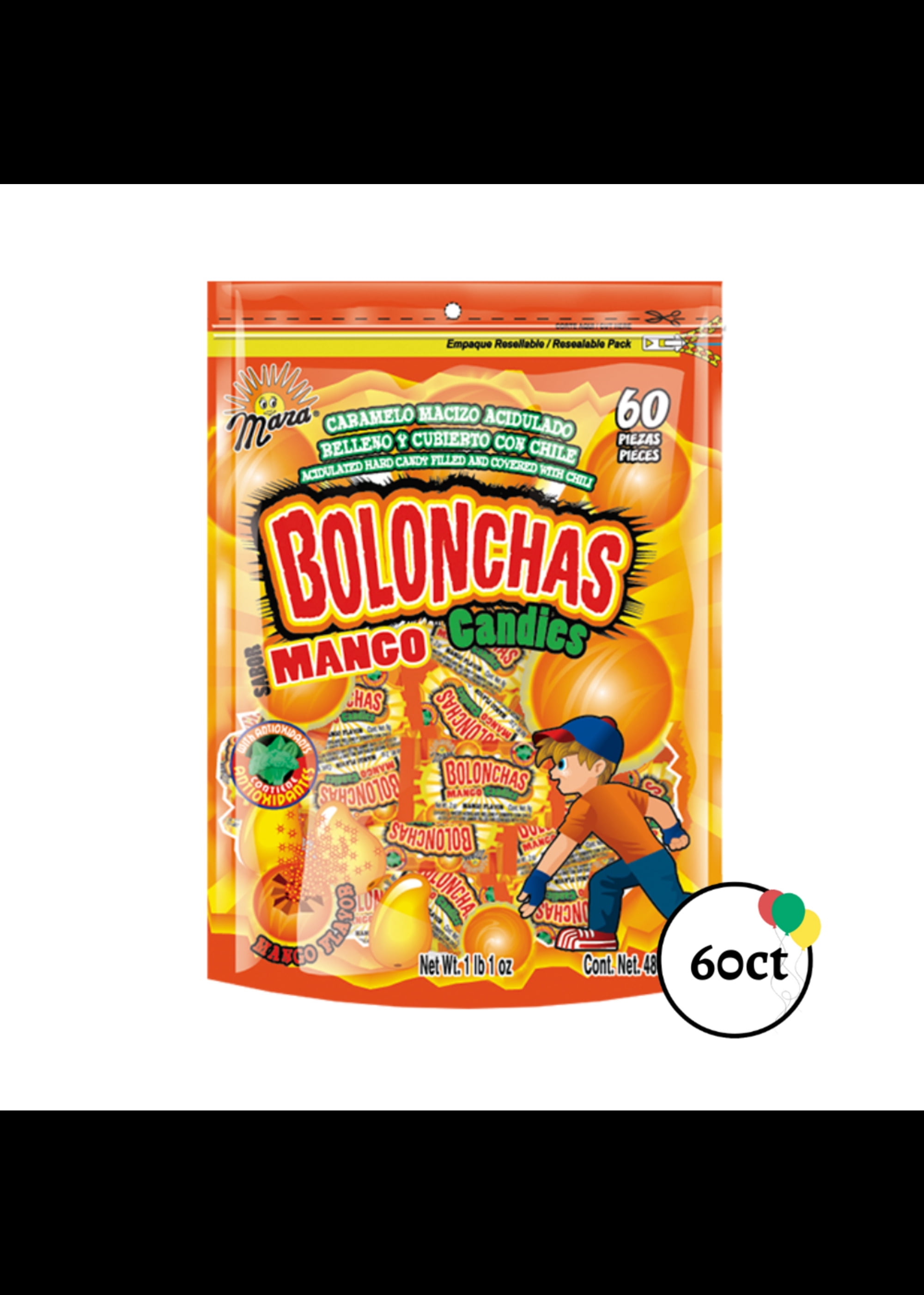 Dulces Mara Bolonchas Mango - Walmart.com