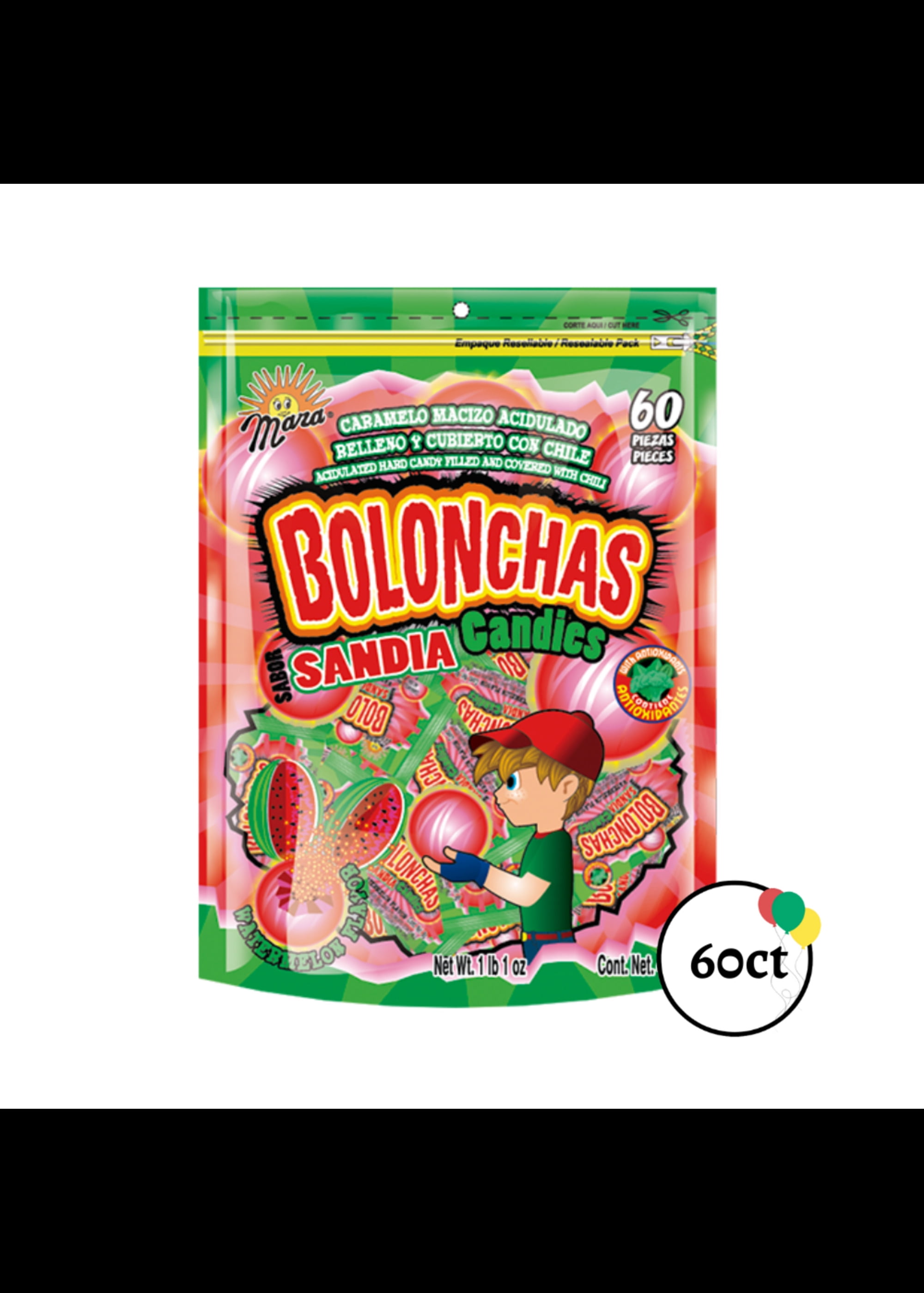 Dulces Mara Bolonchas Sandia - Walmart.com