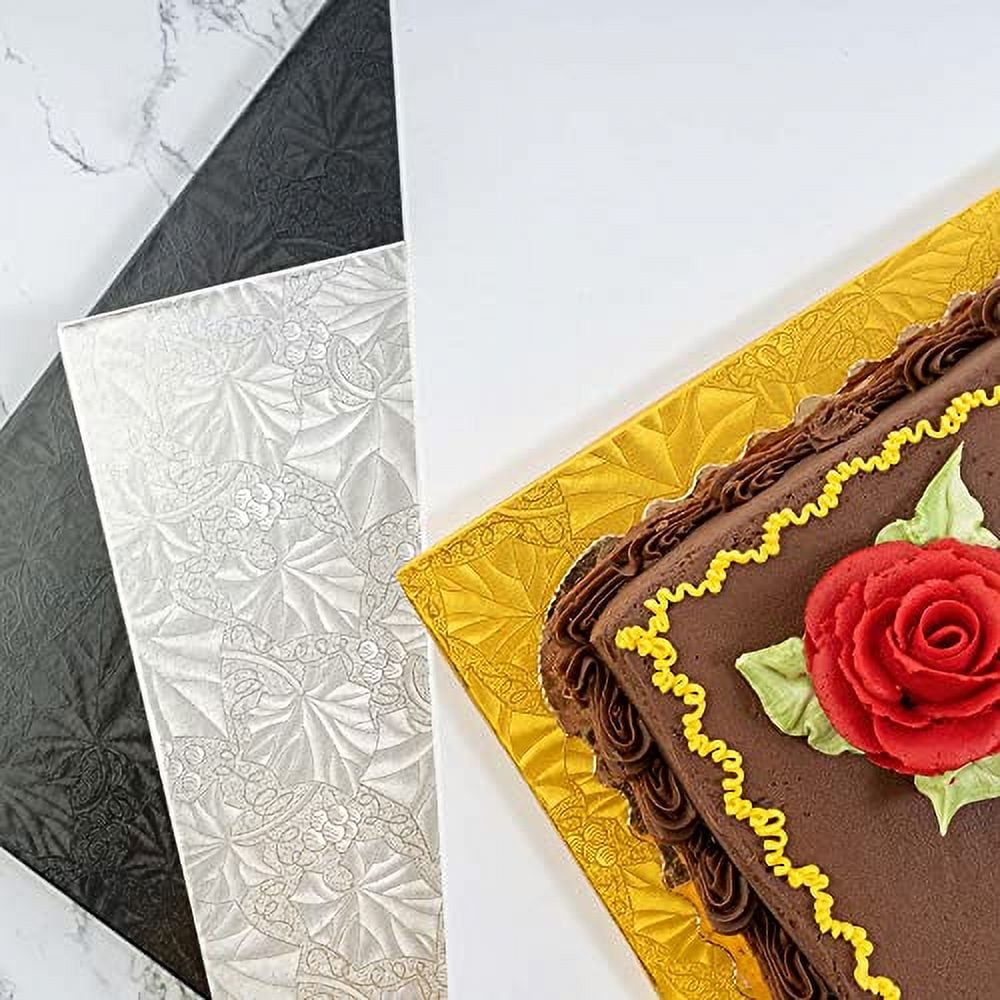 Dulcet Delights Rectangle Full Sheet Cake Drum - Decorative Cake Board ...