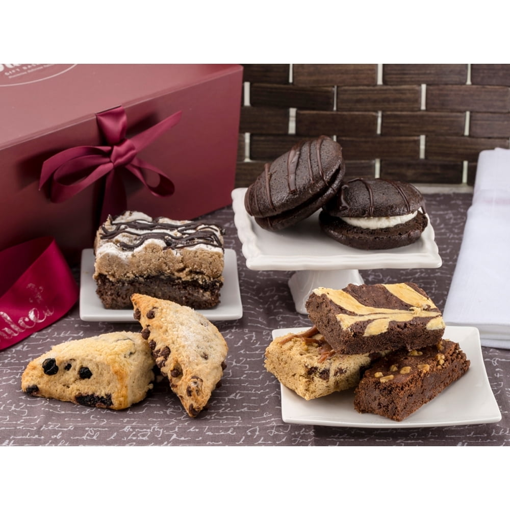 Dulcet Gift Baskets Chocolate Pastry with Fudge Brownies, Whoopie Pie ...