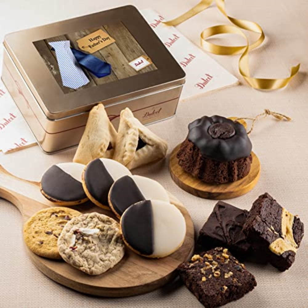 Dulcet Gift Baskets Father’s Day, Classic Baked Goods Celebration Snack Gourmet Gift Idea for ...