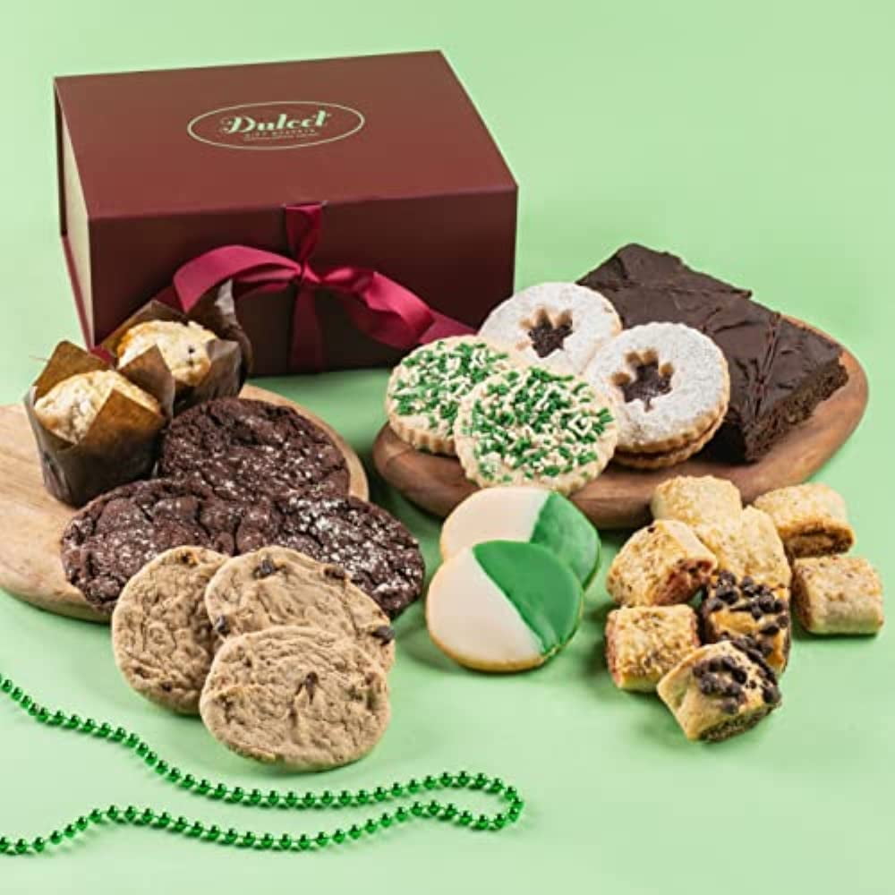 Dulcet Gift Baskets St. Patricks Gourmet Style Gift Basket Featuring ...