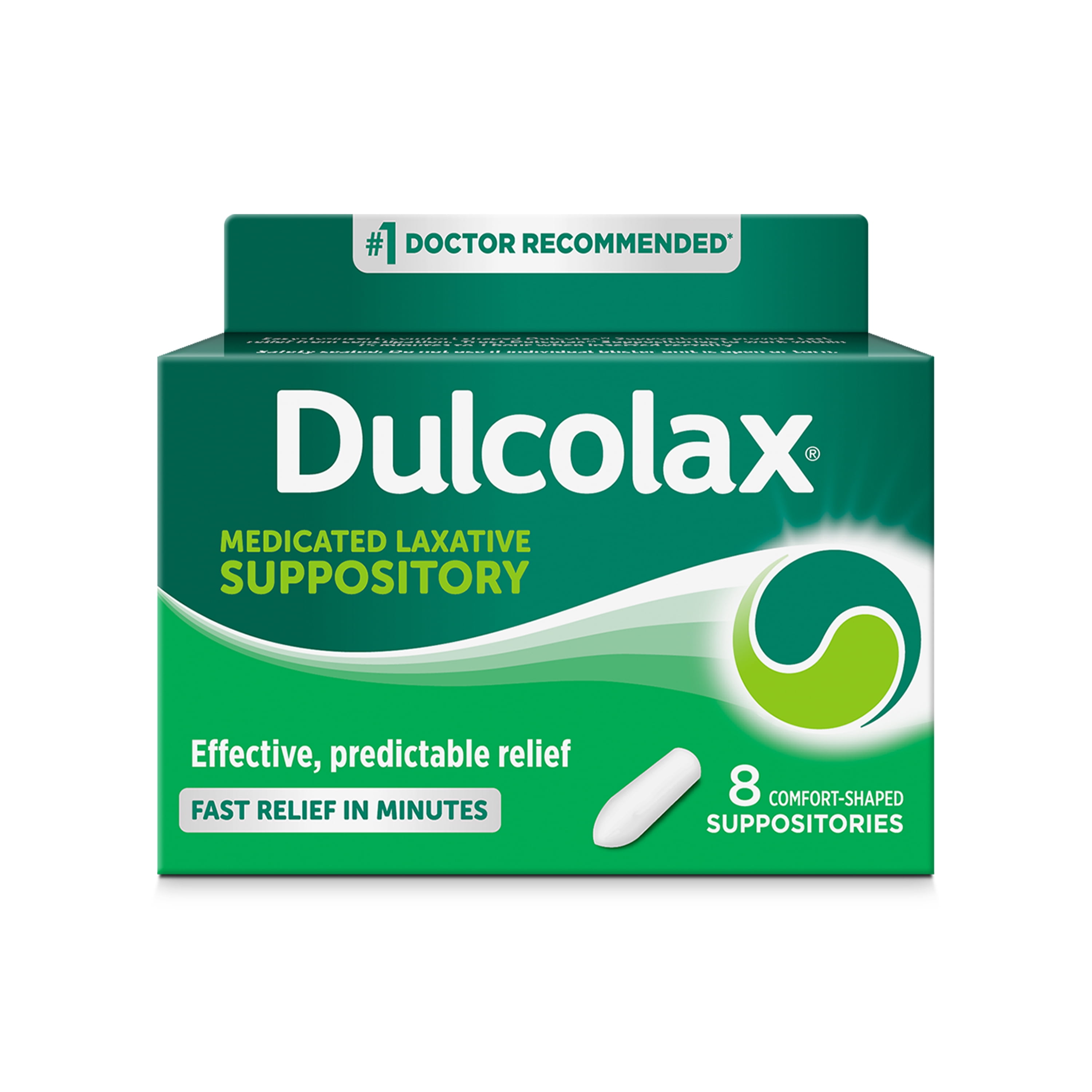 Dulcolax Laxative Suppository for Adults, Stimulant Medication for ...