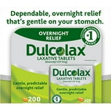 Dulcolax Laxative Tablets, 200 Ct HSA/FSA Eligible - Walmart.com