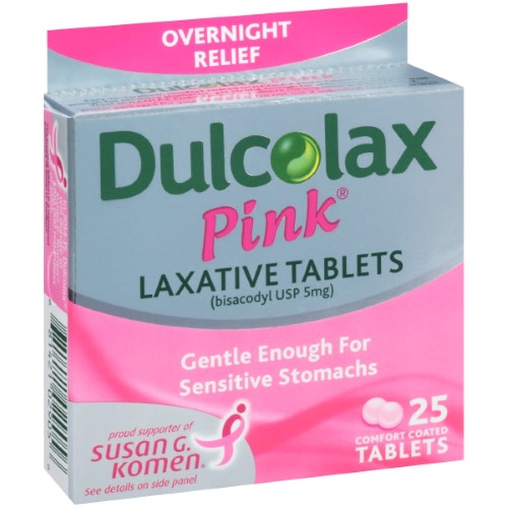 Dulcolax Laxative Tablets for Women 25 Tabs (Pack of 12) - Walmart.com