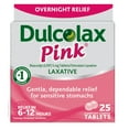 Dulcolax Pink Laxative Gentle and Fast Relief for Sensitive Stomachs ...