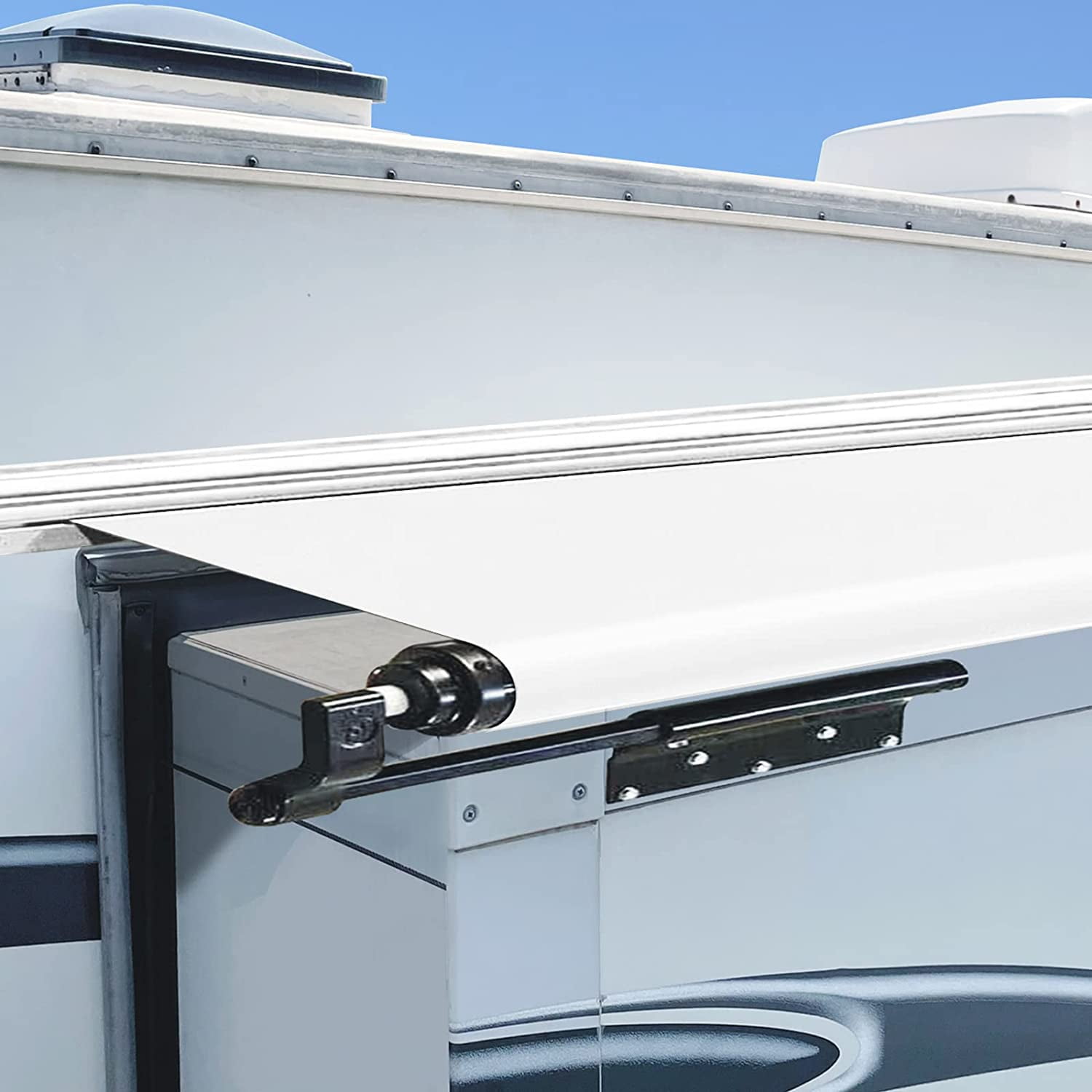 Dulepax RV Slide Out Awning Fabric Replacement 46" x 250" Universal ...
