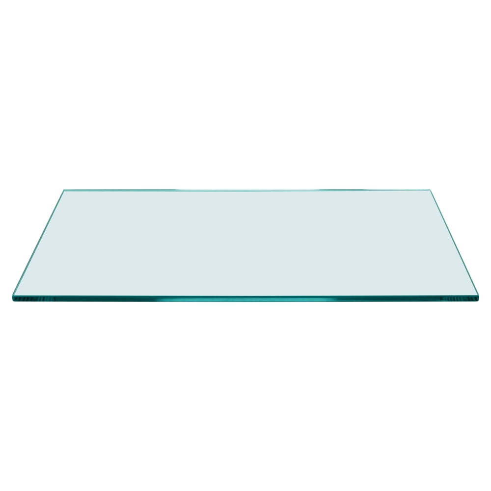 Dulles Glass 12" x 24" Rectangle Floating Glass Shelf - Shelf Only ...