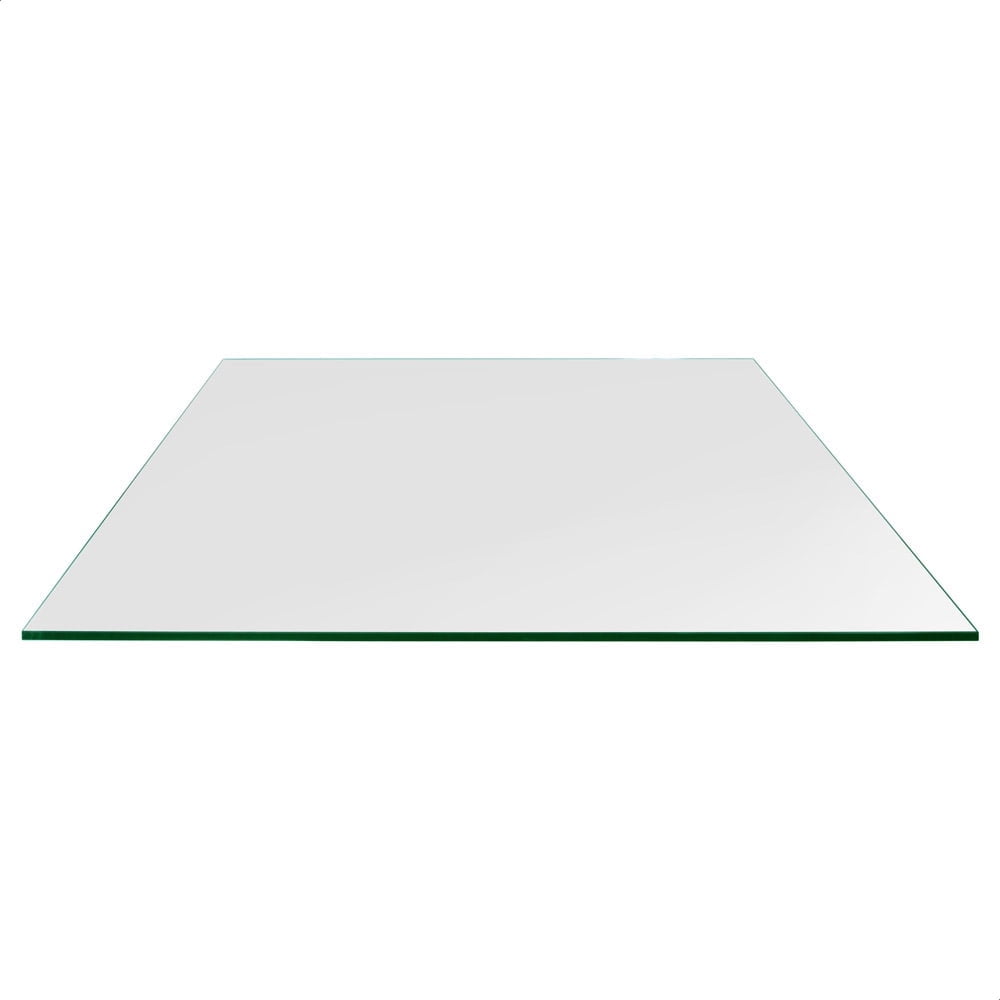Dulles Glass 24x36" Rectangle Glass Table Top - Tempered - ¼” Thick ...