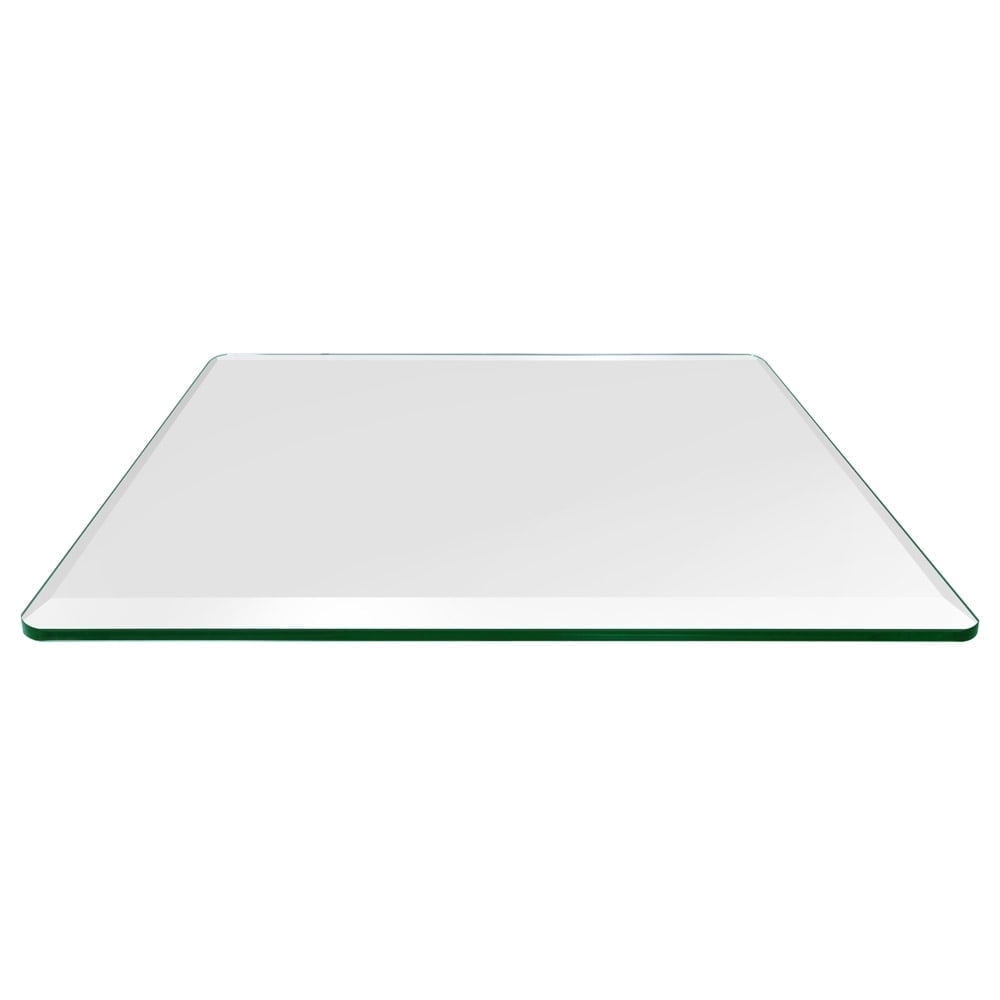Free Shipping! Dulles Glass 24" x 36" Rectangle Modern Glass Table Top ...