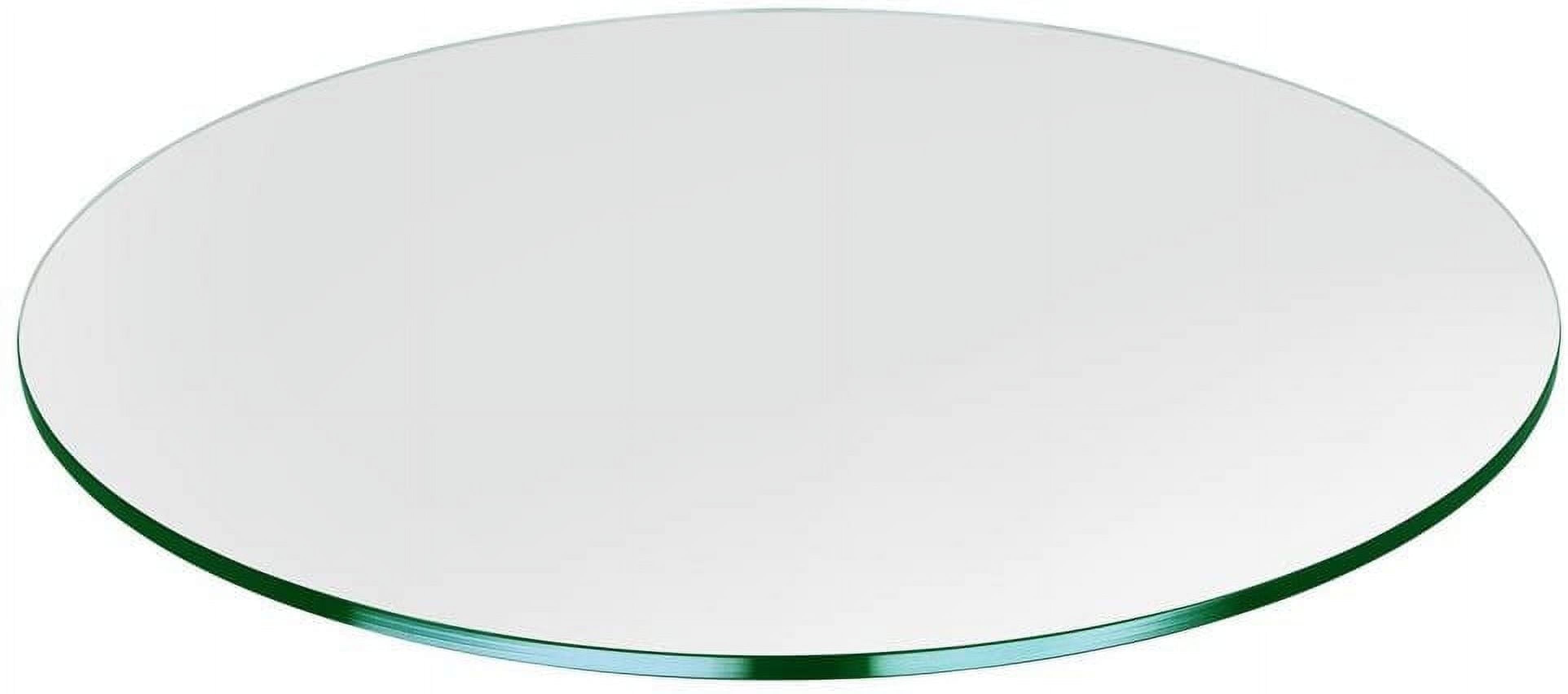 Dulles Glass 45 Inch Round Table Top, Tempered & 1/4 Thick - Walmart.com