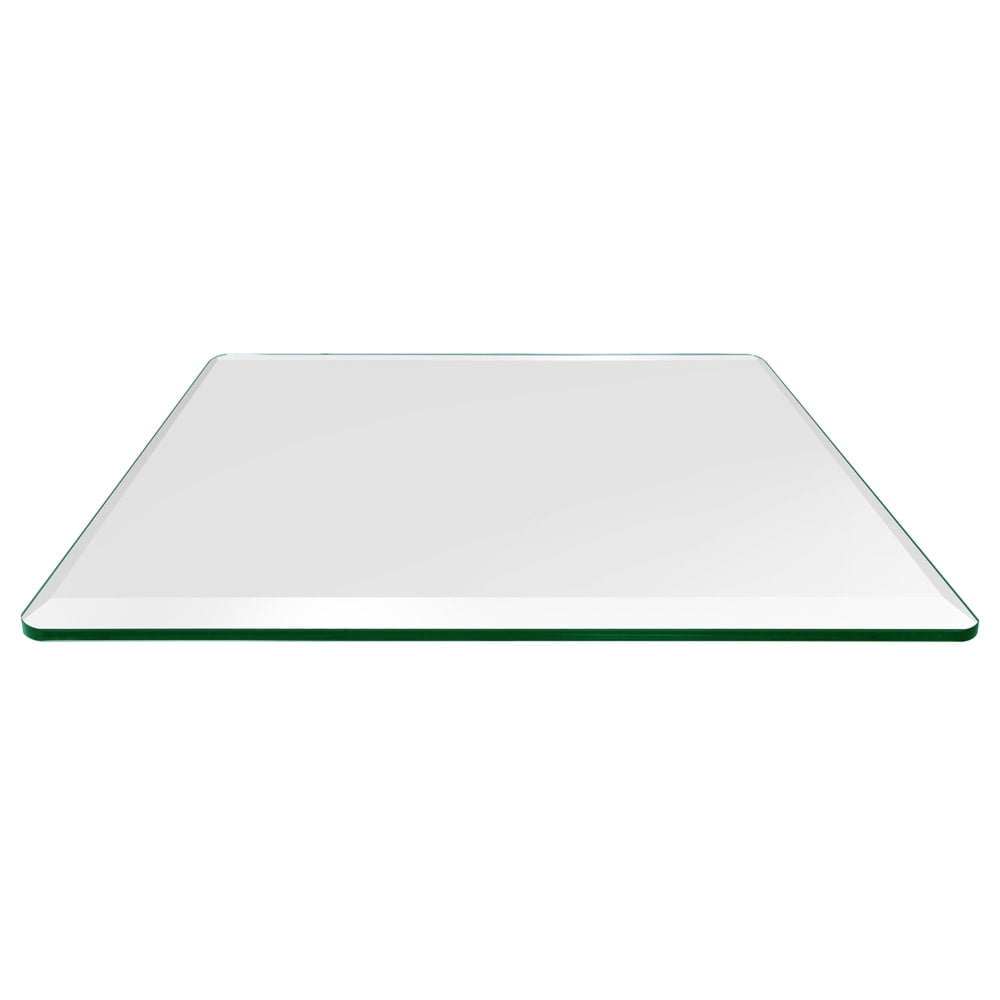 Dulles Glass 48x72" Rectangle Glass Table Top - Tempered - ⅜” Thick ...