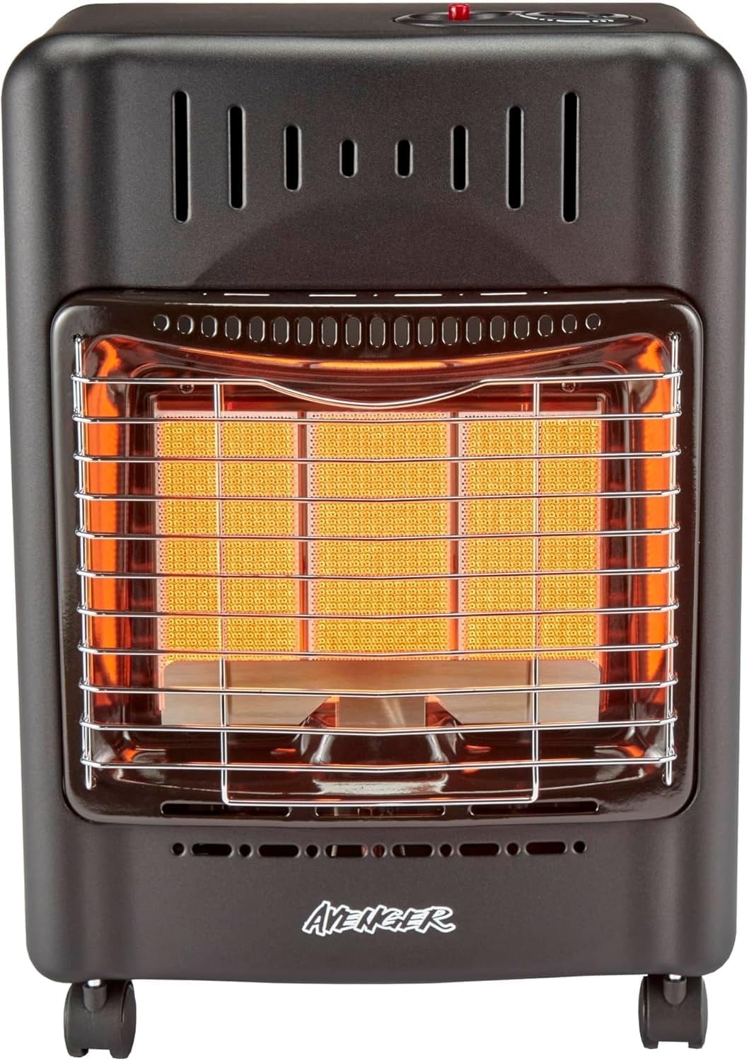 Avenger Portable Outdoor Propane Cabinet Heater – 18,000 BTU Radiant ...