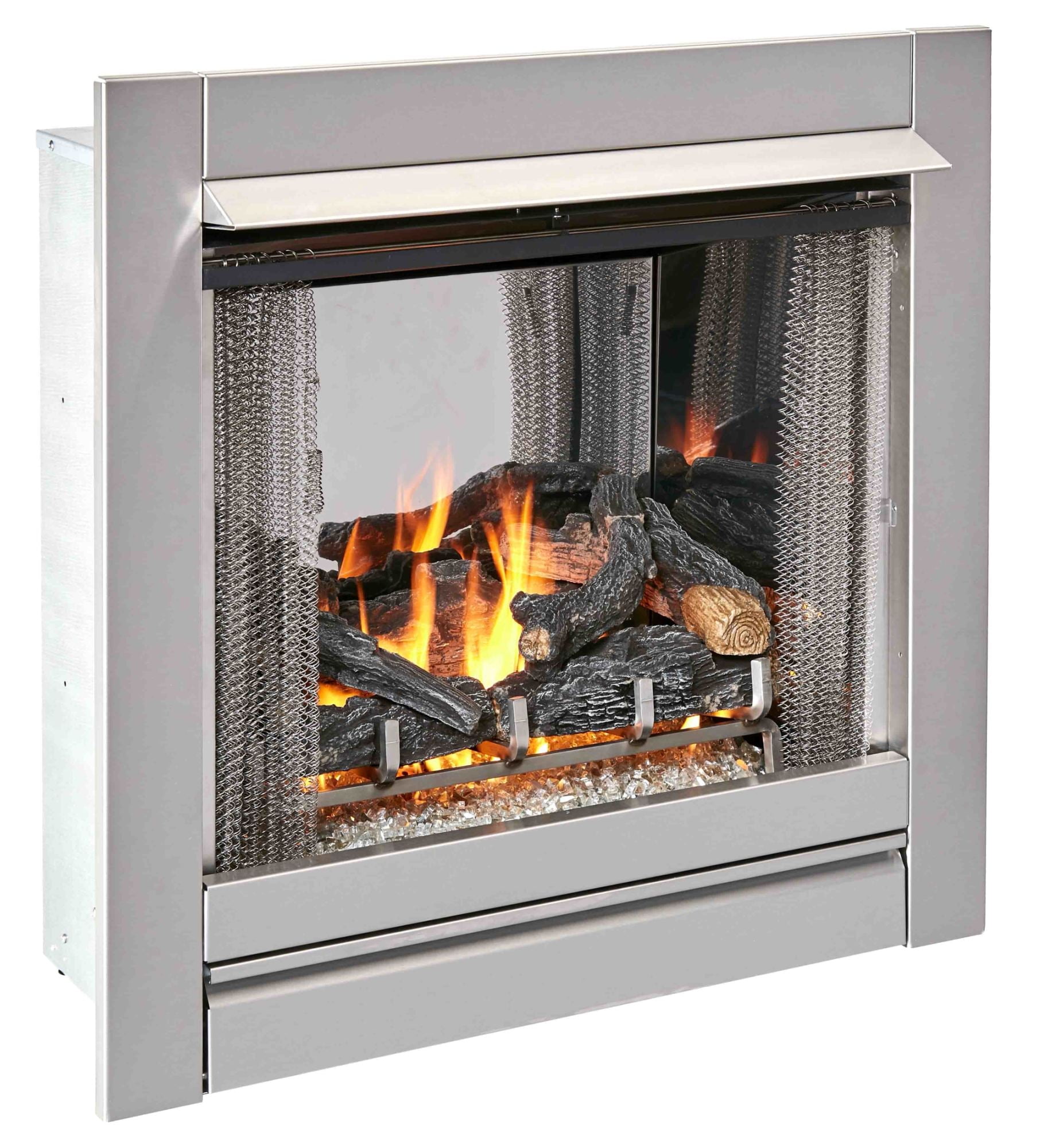 Duluth Forge Ventless Gas Fireplace Insert for Office Patios - Walmart ...