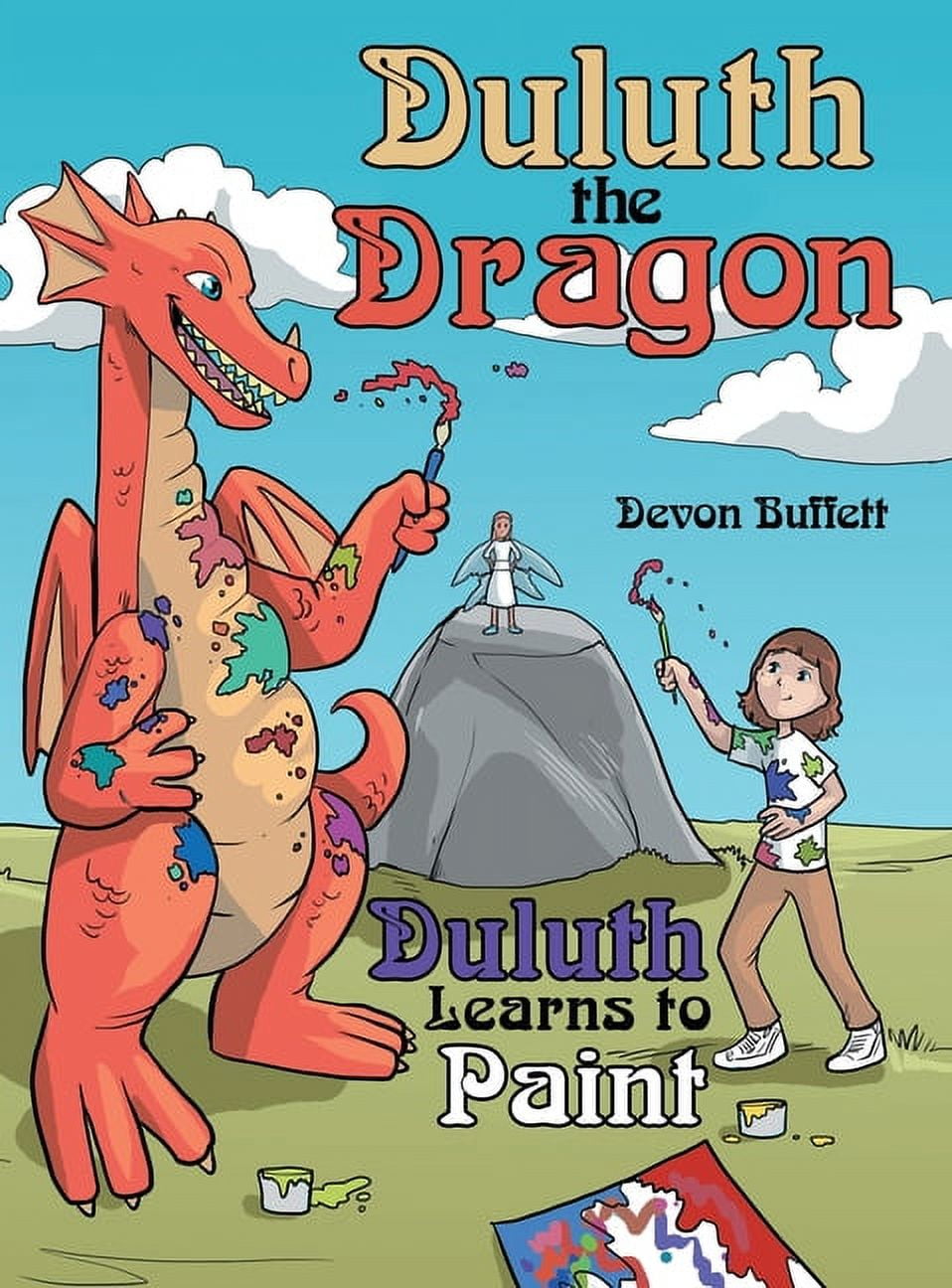 Duluth the Dragon: Duluth Learns to Paint (Hardcover) - Walmart.com