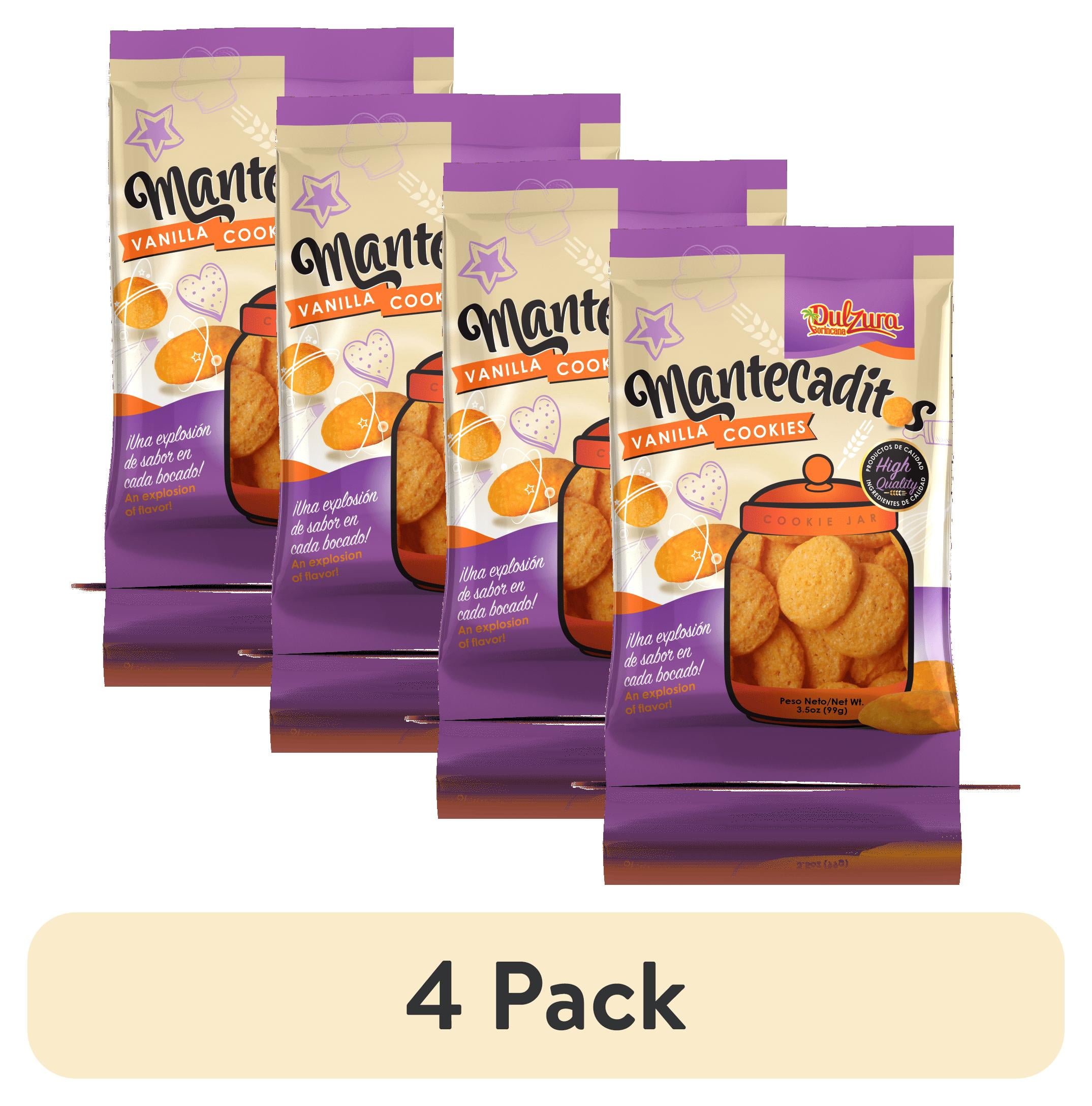 (4 pack) Dulzura Borincana Mantecaditos 3.5 oz - Walmart.com