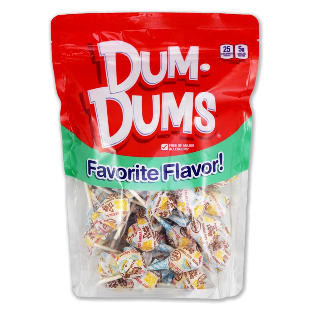 Dum Dums Banana Split 1-50 count bag - Walmart.com