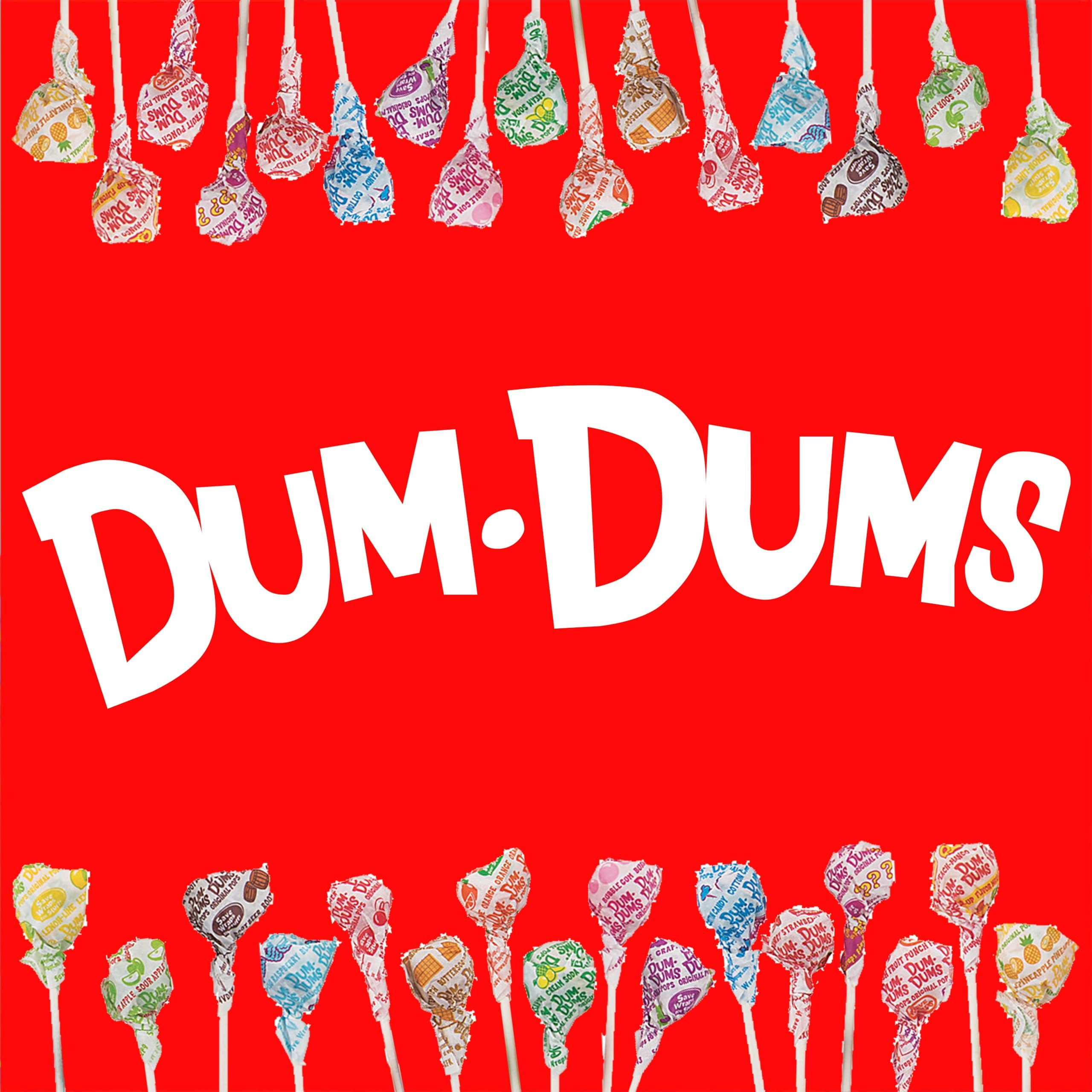 Dum Dums Bulk Suckers Individually Wrapped Lollipops 500 Count by Stuff ...