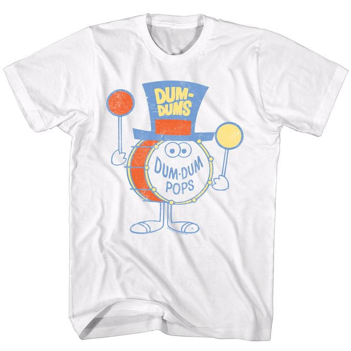 Dum Dums Dum Dum Pops White Adult T-Shirt 5Xl - Walmart.com