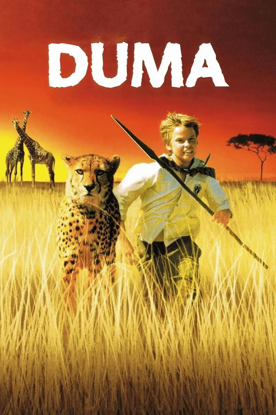 Duma (2005) Movie Poster 24x36 Family Adventure, Heartwarming Journey ...