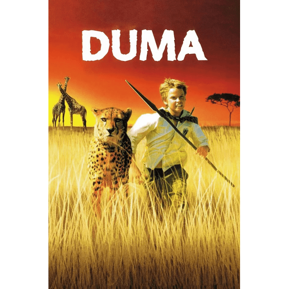 Duma (2005) Movie Poster 24x36 Family Adventure, Heartwarming Journey ...