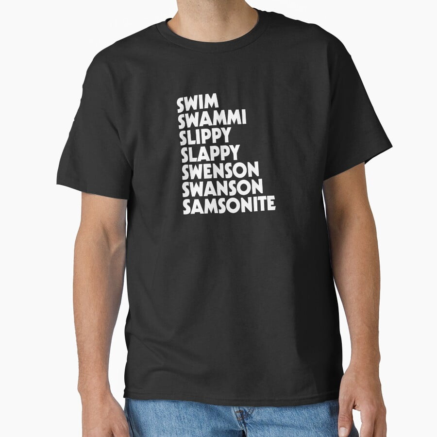 Dumb And Dumber Swanson Last Names White Funny G9456 Unisex T-Shirt, Up ...